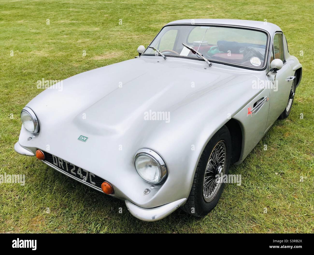 1965 TVR Grantura - Donington Park Leicestershire U.K Stock Photo - Alamy