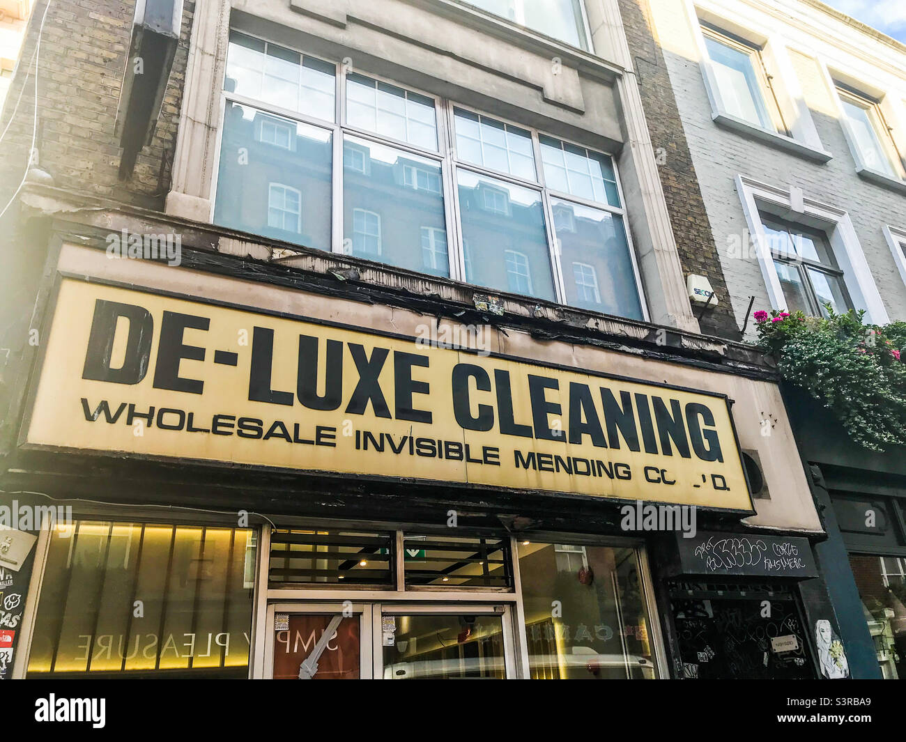 Old fashioned laundry, London Stock Photo - Alamy