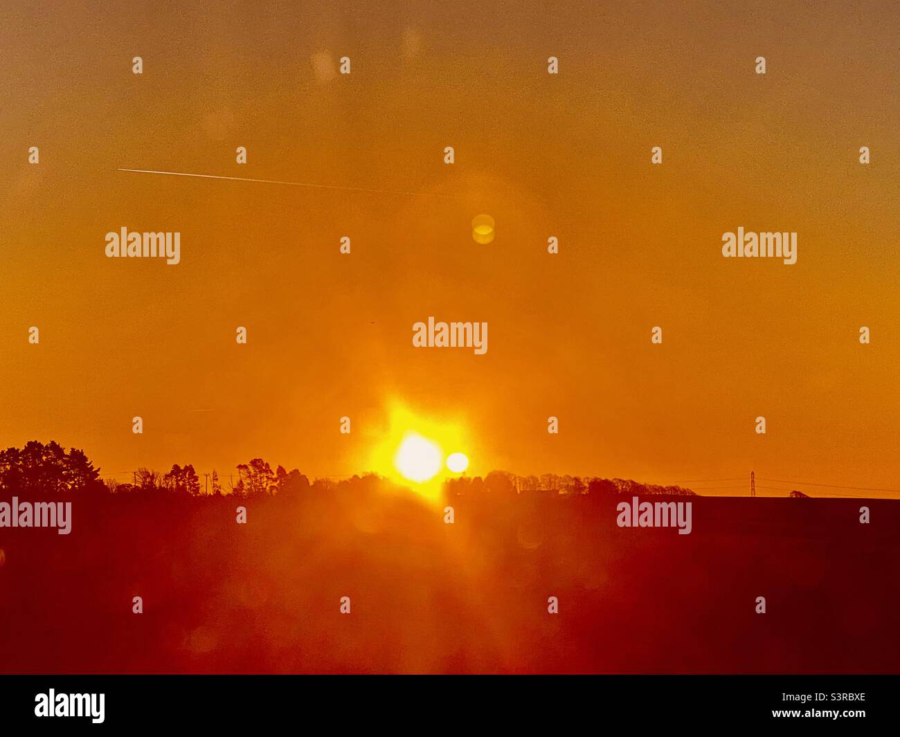 Cornish sunrise over Bodmin moor Stock Photo - Alamy