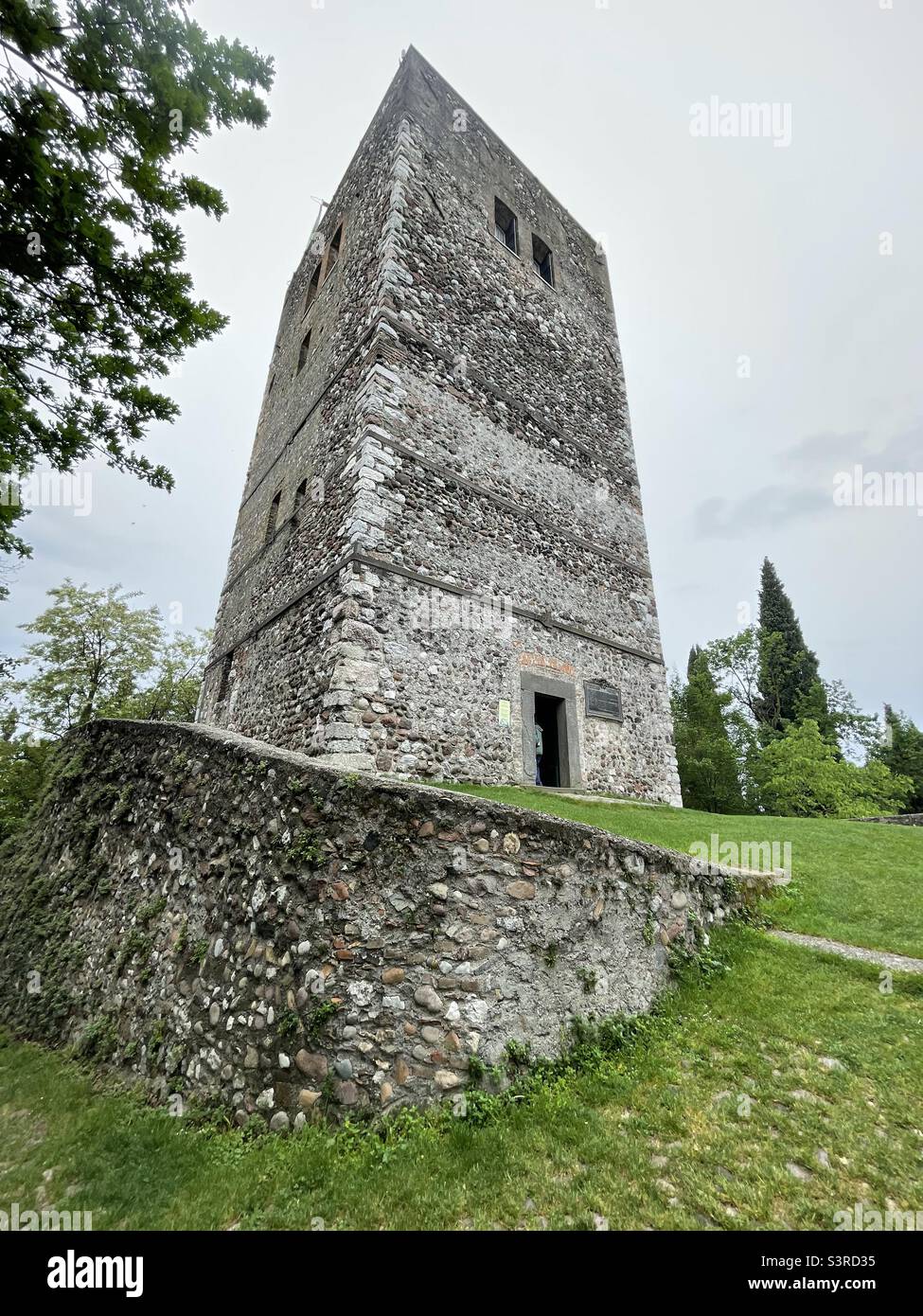 Red cross watchtower hi-res stock photography and images - Alamy