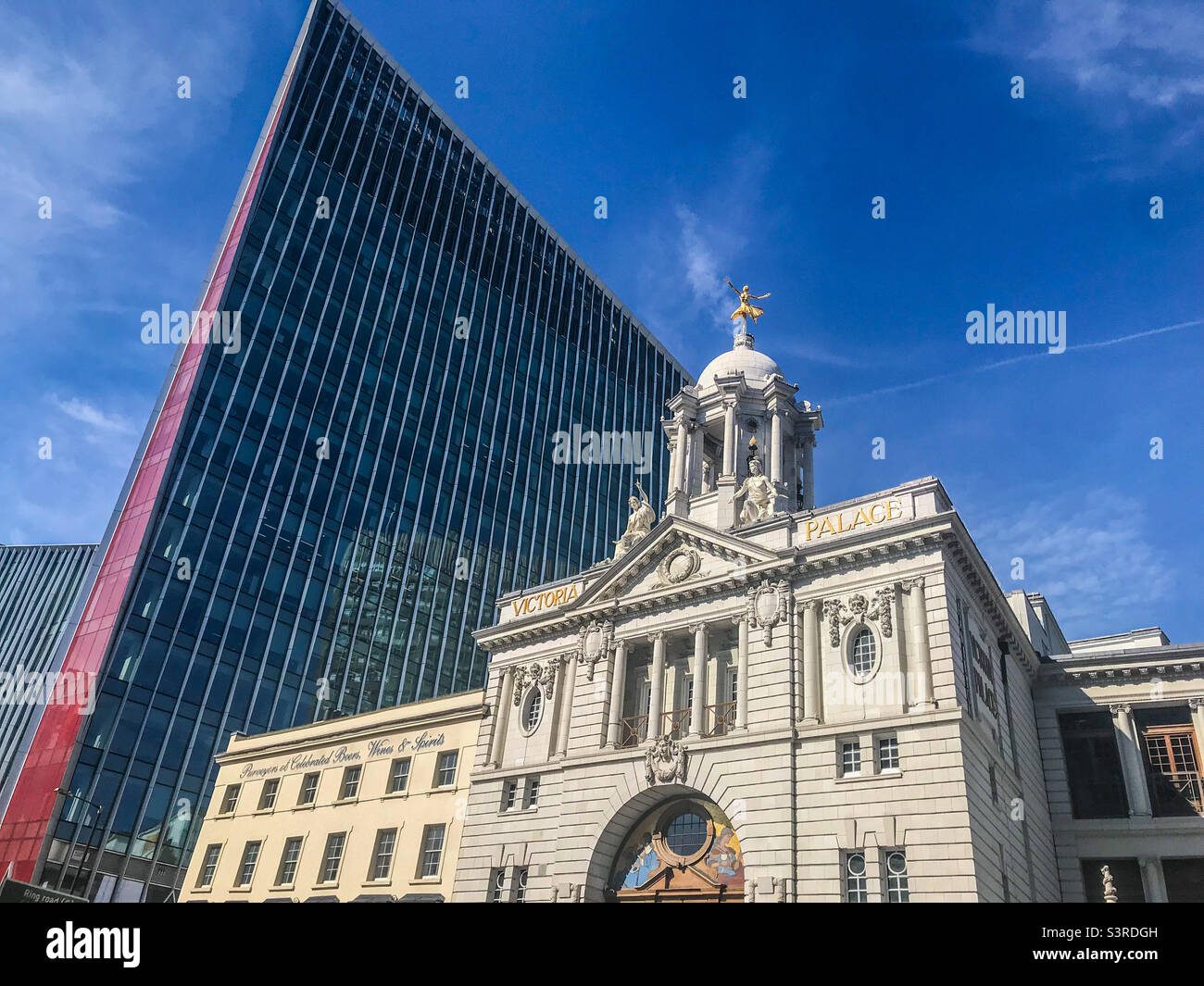 Victoria Palace theatre, London Stock Photo - Alamy