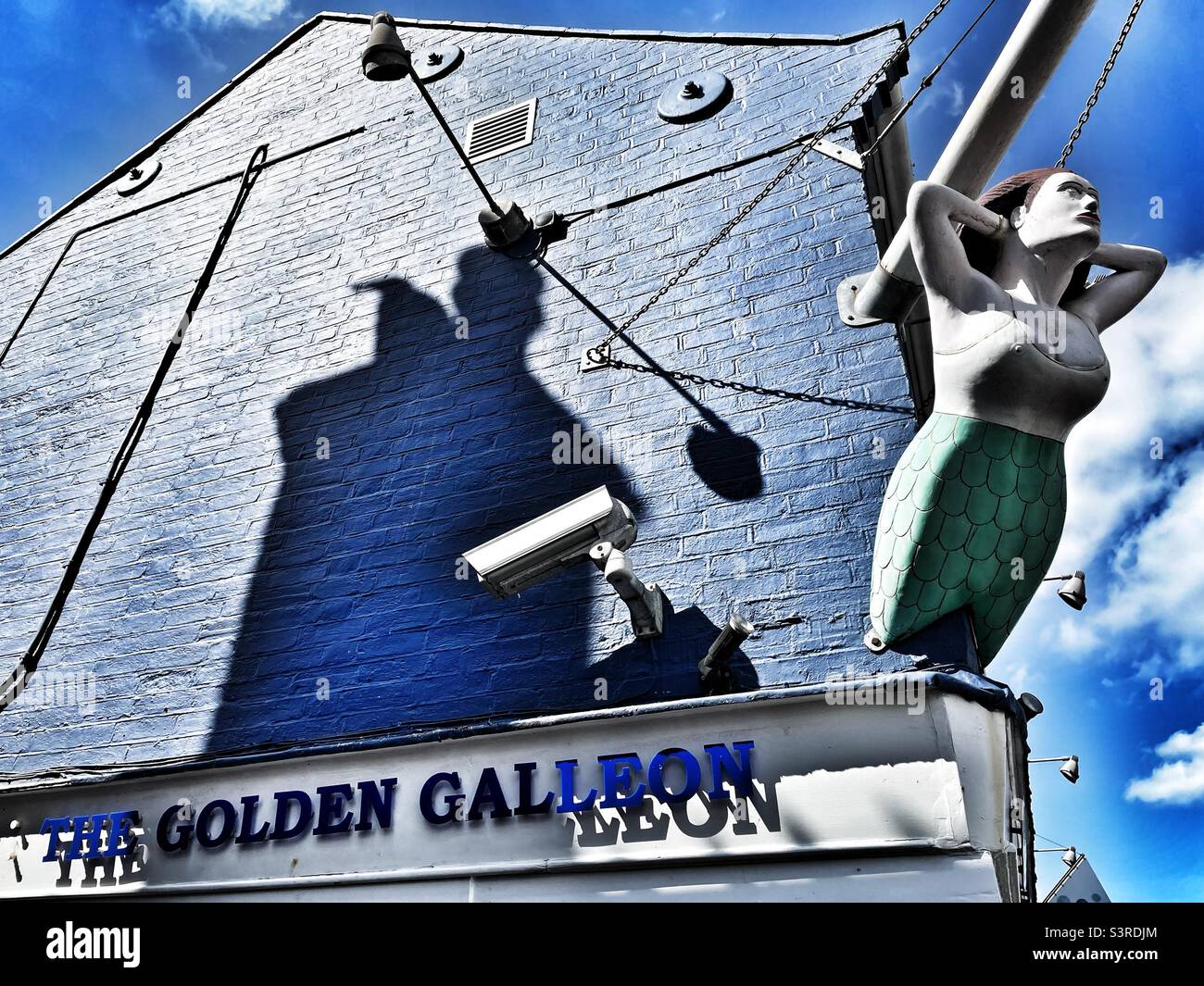 The Golden Gallon fish & chip shop Aldeburgh Suffolk England Stock ...