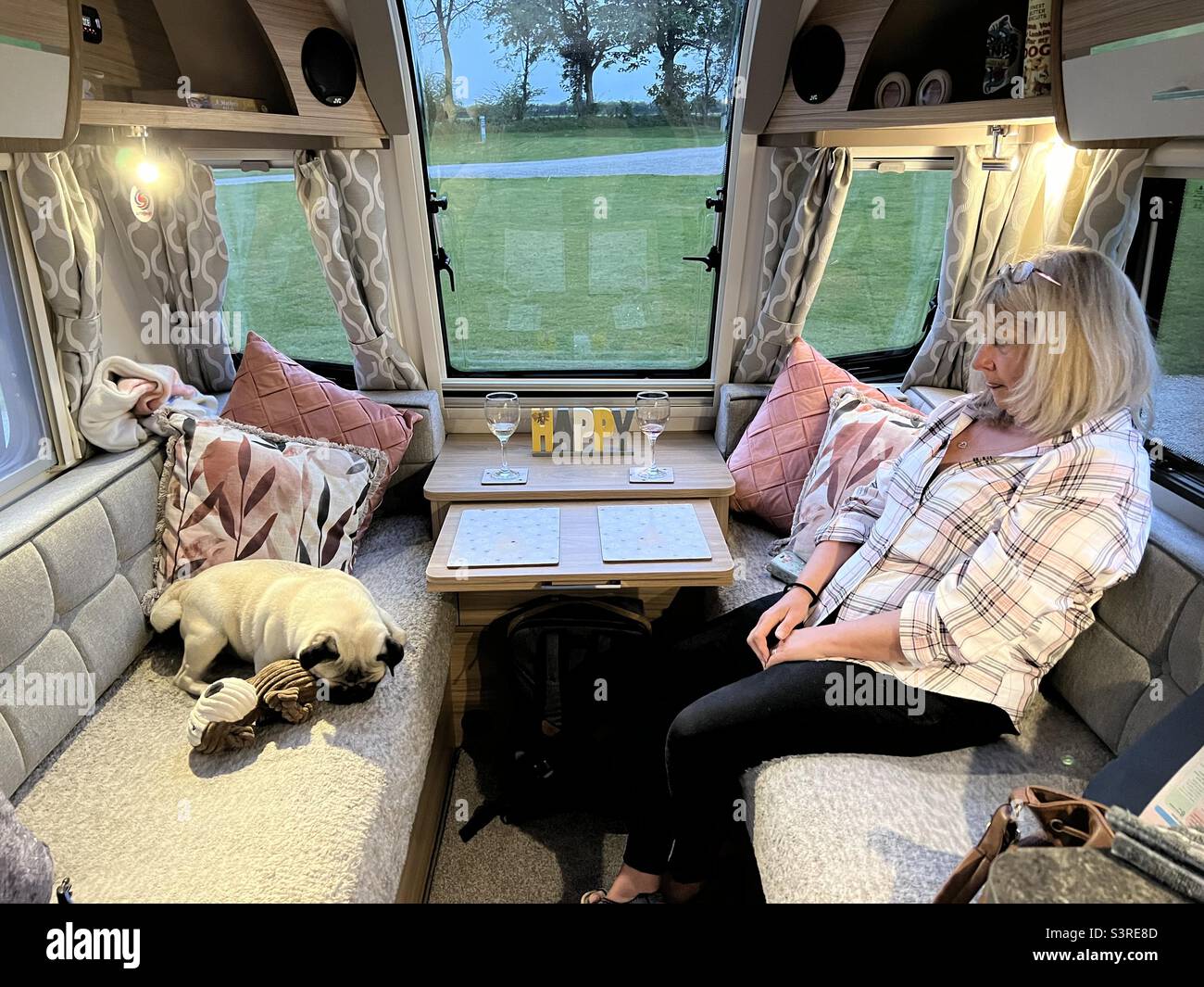Inside caravan hi-res stock photography and images - Alamy