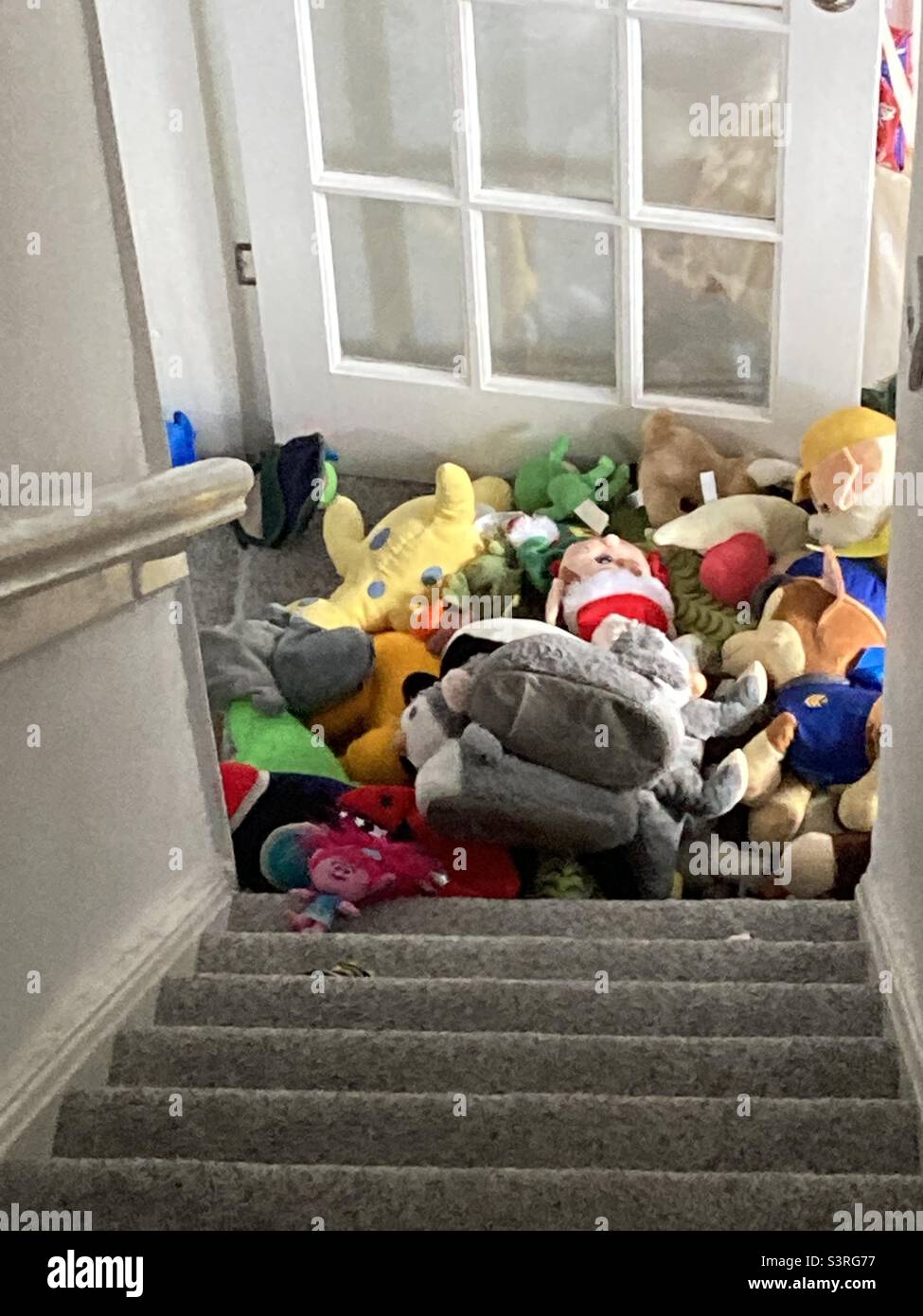 Thrown toys hi-res stock photography and images - Alamy