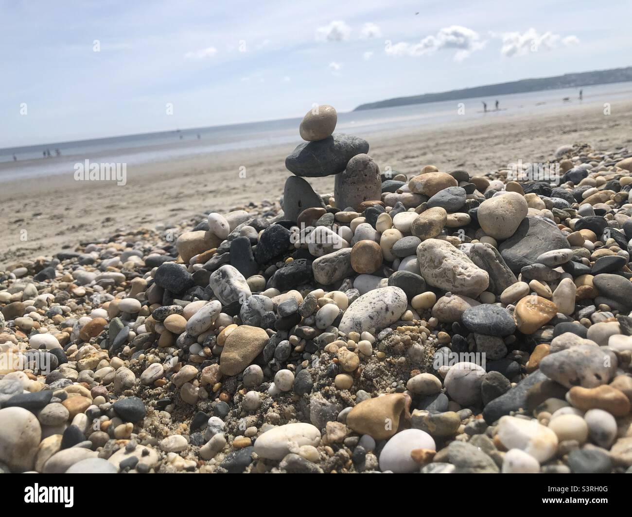 Long rock beach, penzance hi-res stock photography and images - Alamy