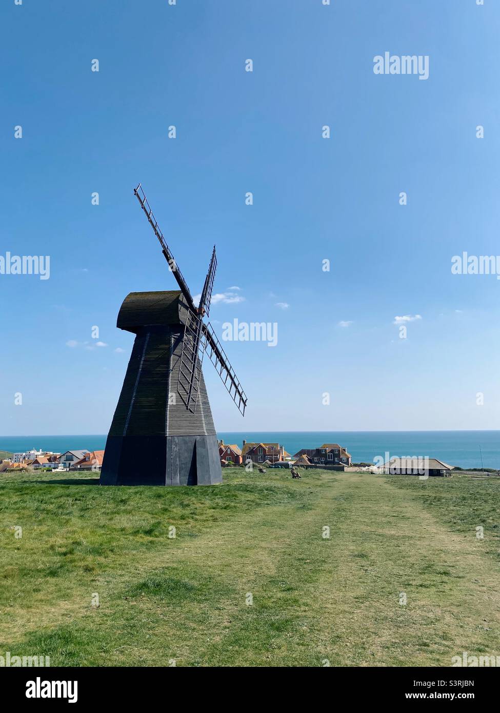 Seaside windmill hi-res stock photography and images - Alamy