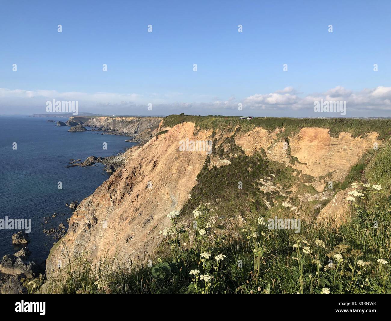 North Cliffs, Cornwall Stock Photo - Alamy