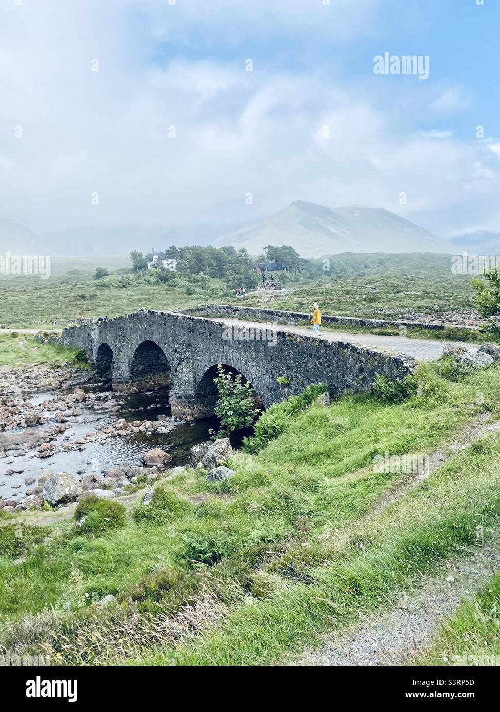 Sligachan bridge on the Isle of Skye Stock Photo - Alamy