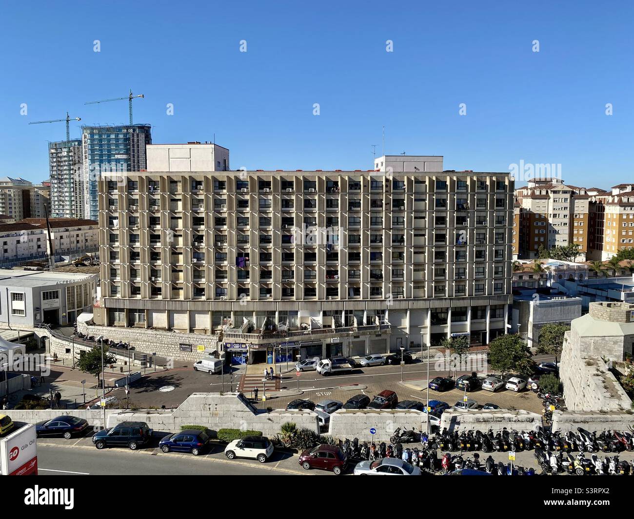 Ocean heights, Gibraltar Stock Photo - Alamy