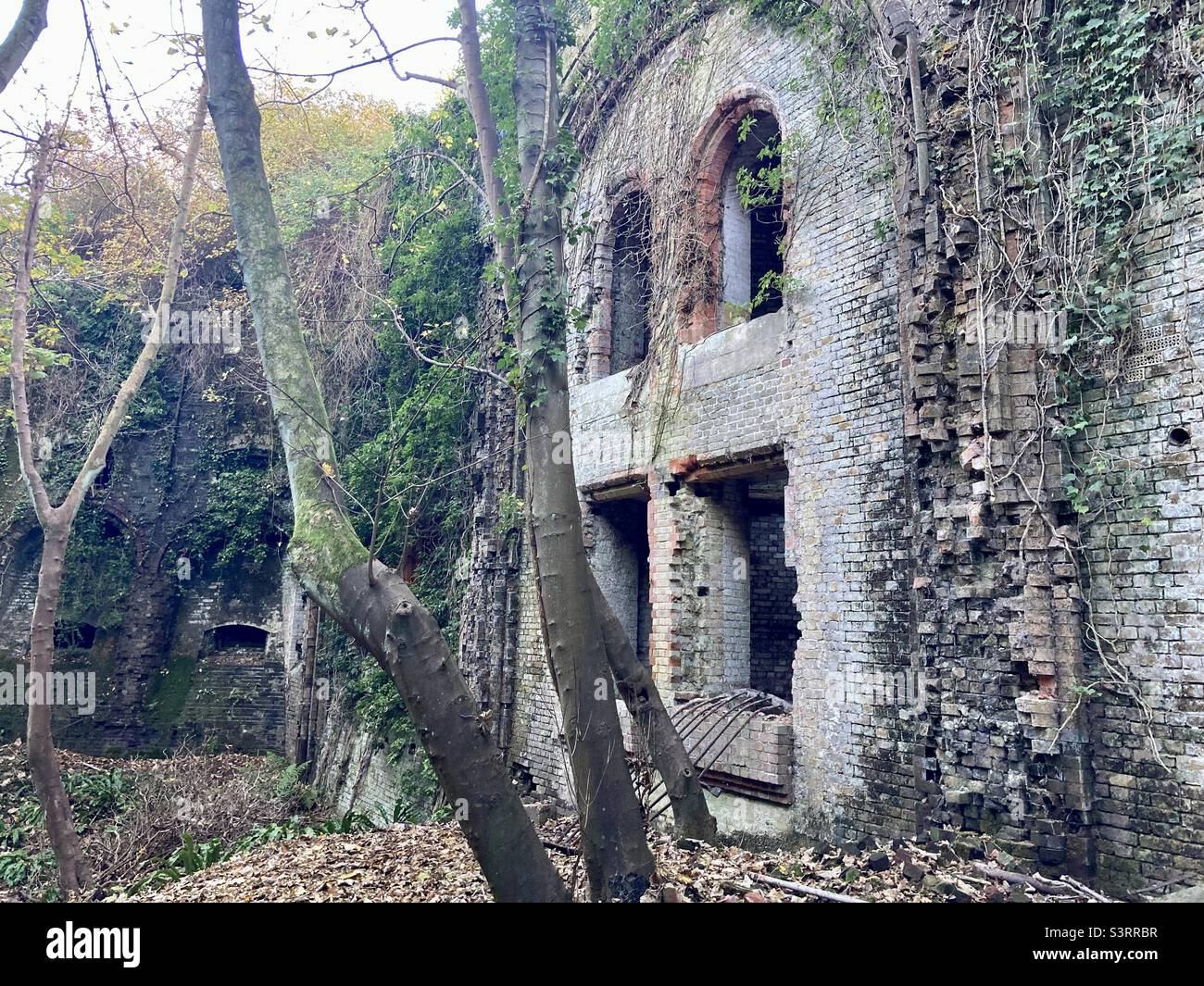 Abandoned overgrown fortifications hidden away in Kent countryside ...