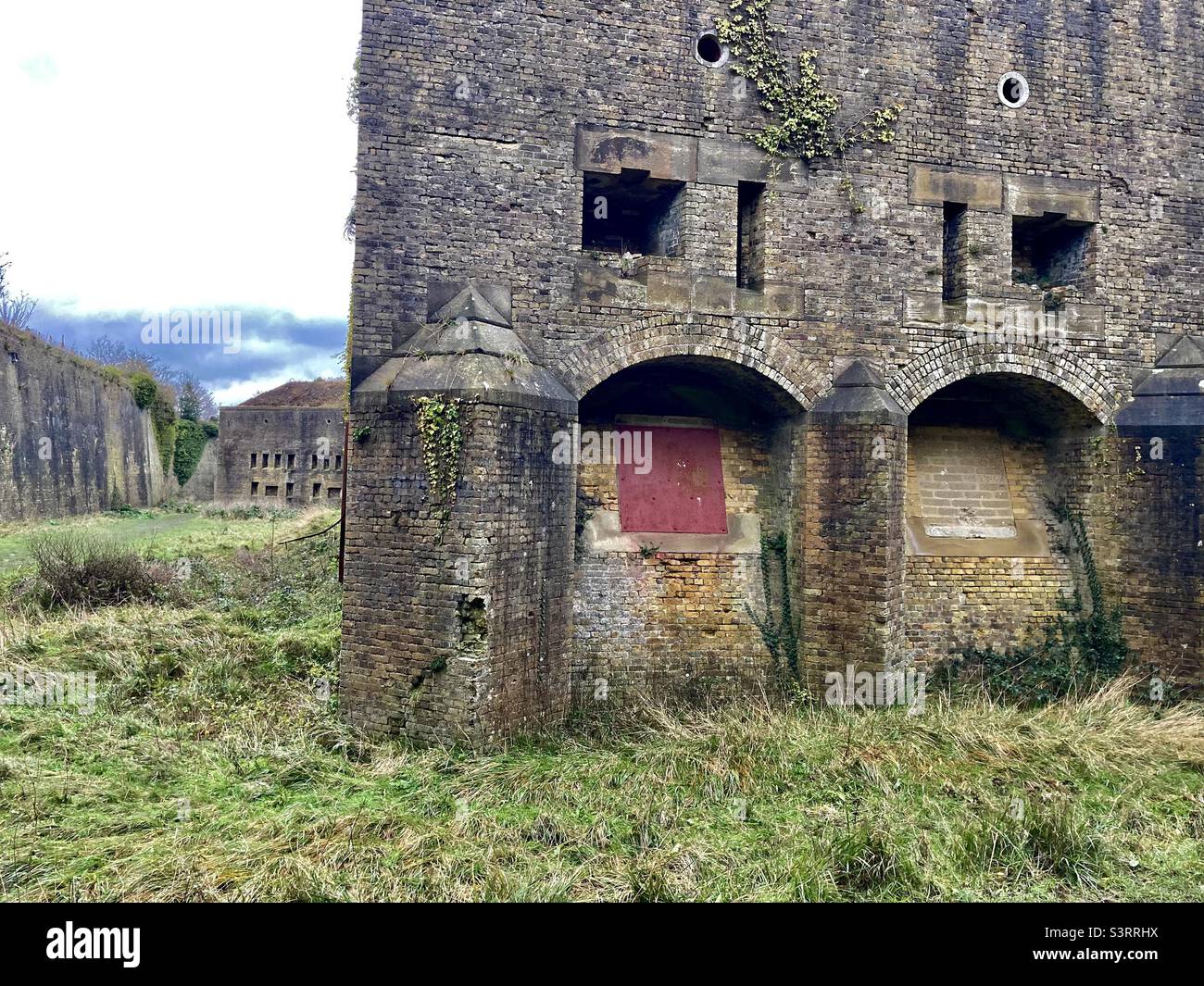Fortification in the western heights Dover Stock Photo - Alamy