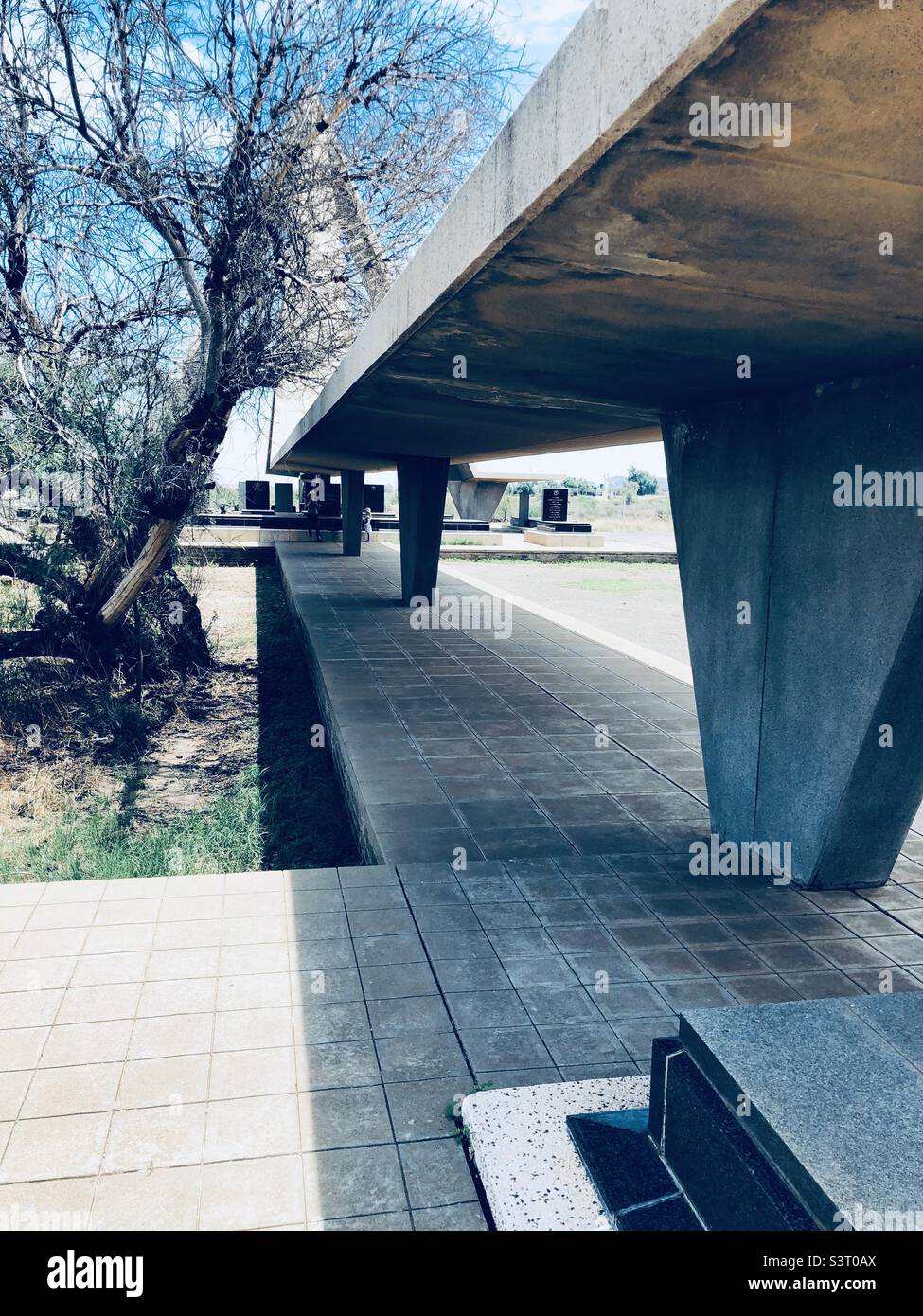 Part of history. Magersfontein memorial. In remembrance of the Anglo ...