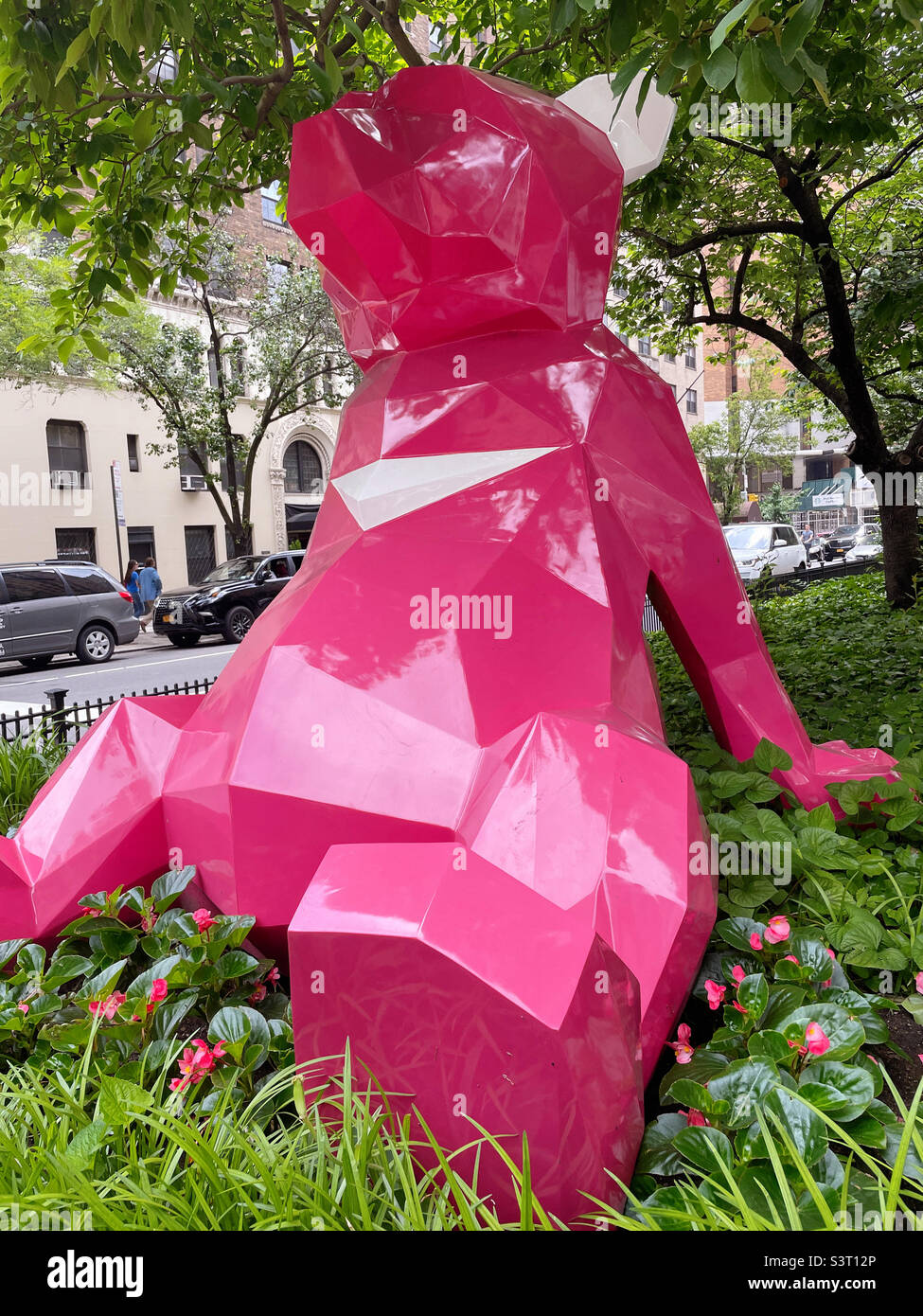 Idriss B installation of whimsical animal creatures are on display in ...