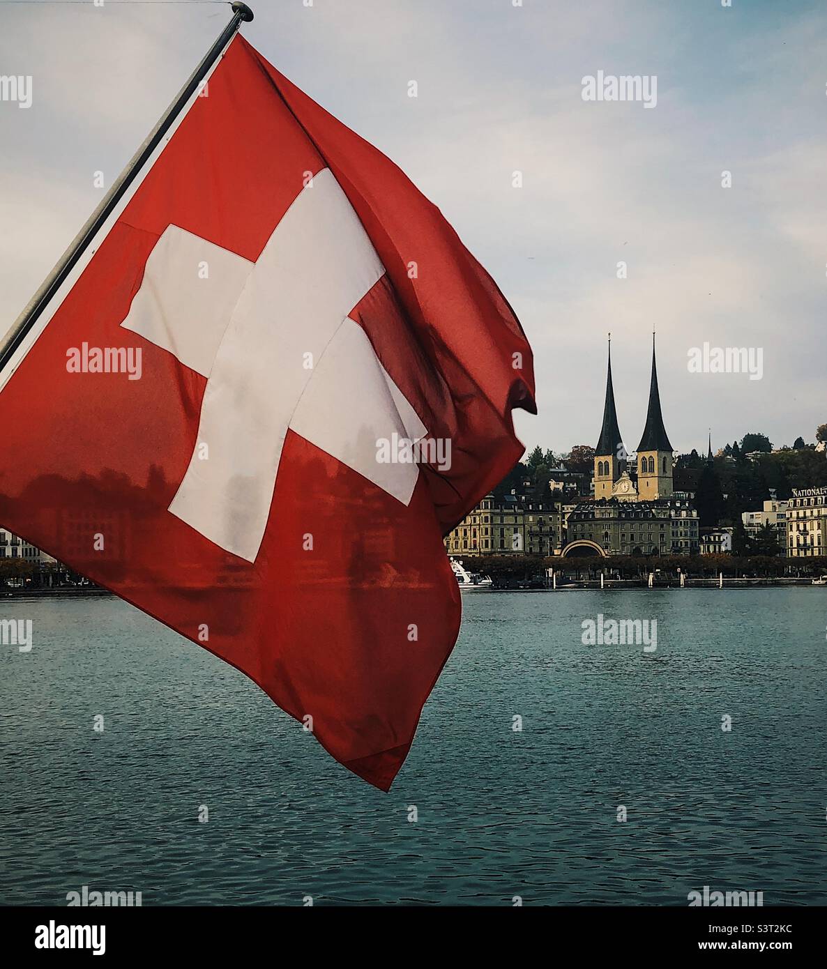 Flag of luzern hi-res stock photography and images - Alamy