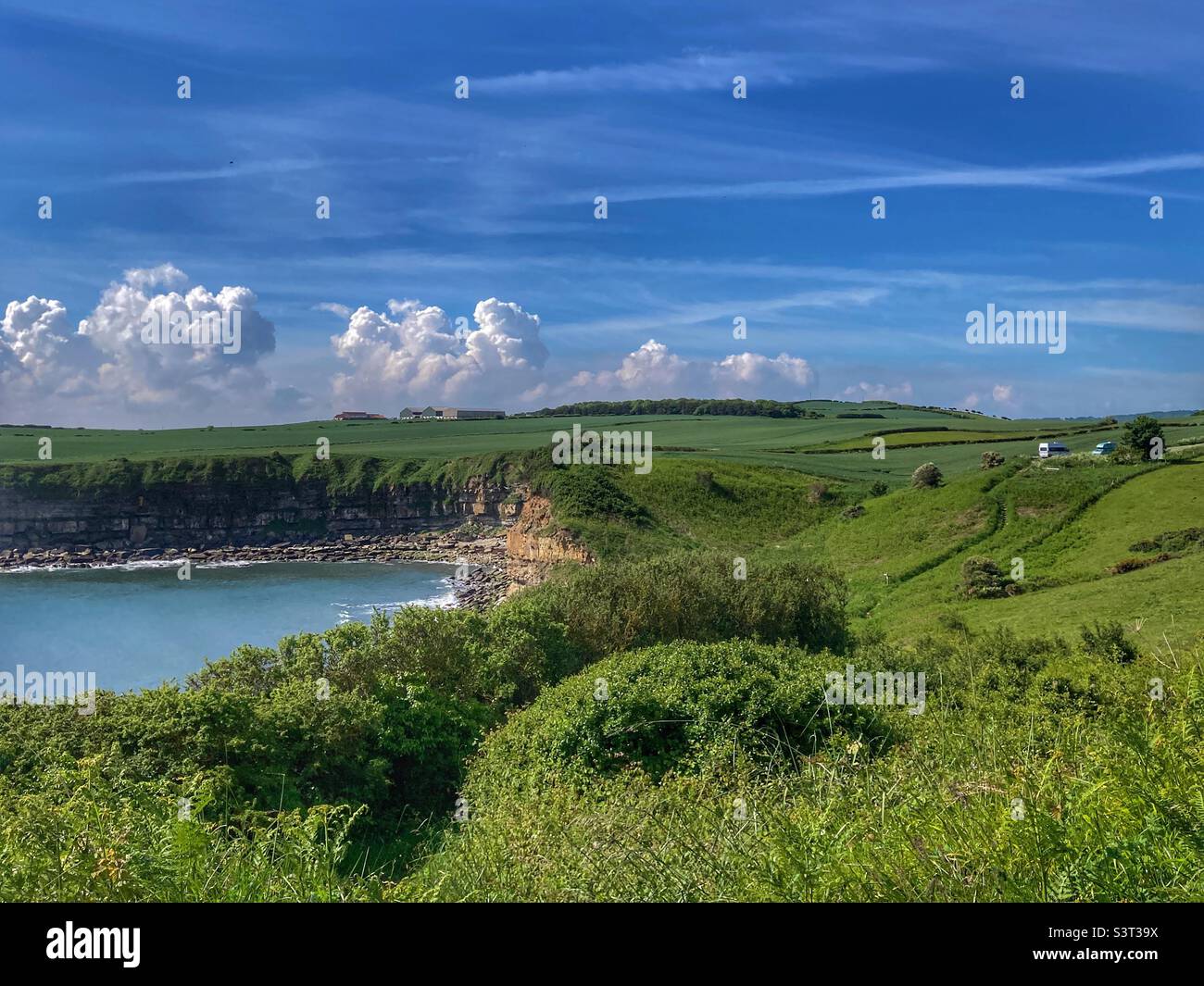 Cloughton Wyke East Coast North Yorkshire Stock Photo - Alamy
