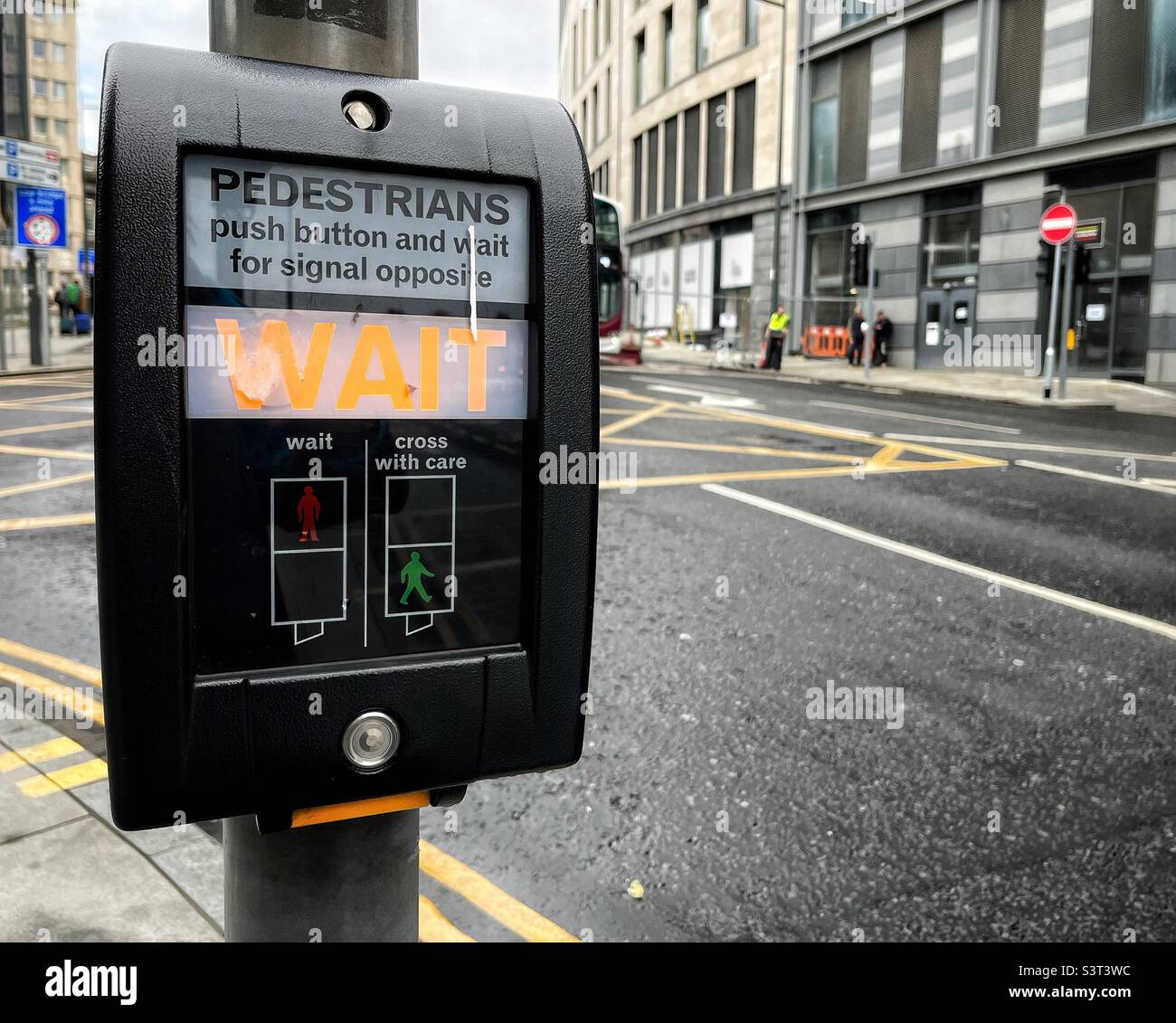 Pedestrian crossing box hi-res stock photography and images - Alamy