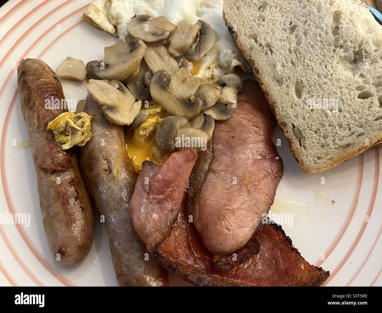 An English Fry Up Stock Photo - Alamy