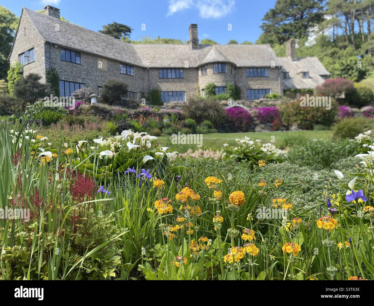 Coleton Fishacre, South Devon, UK National Trust house and garden Stock ...