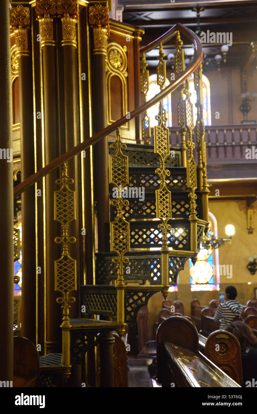 Pulpit stairs hi-res stock photography and images - Alamy