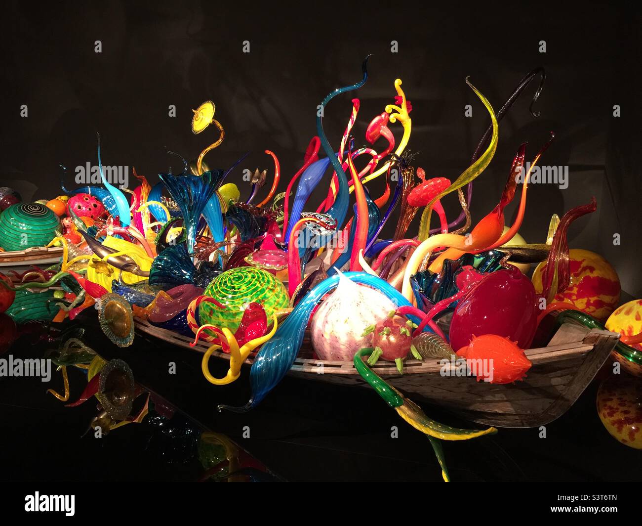 Glass magic garden Stock Photo - Alamy