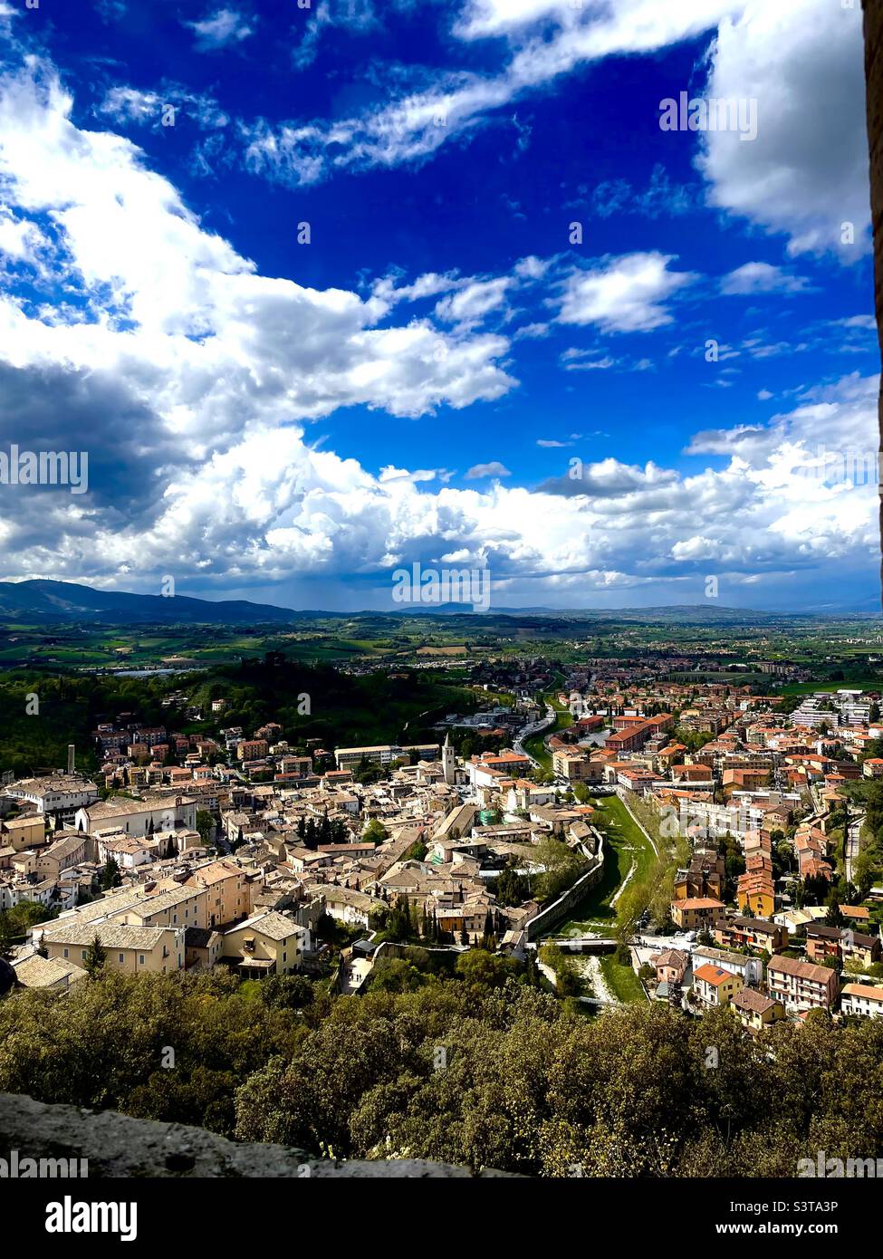 View of spoleto hi-res stock photography and images - Alamy
