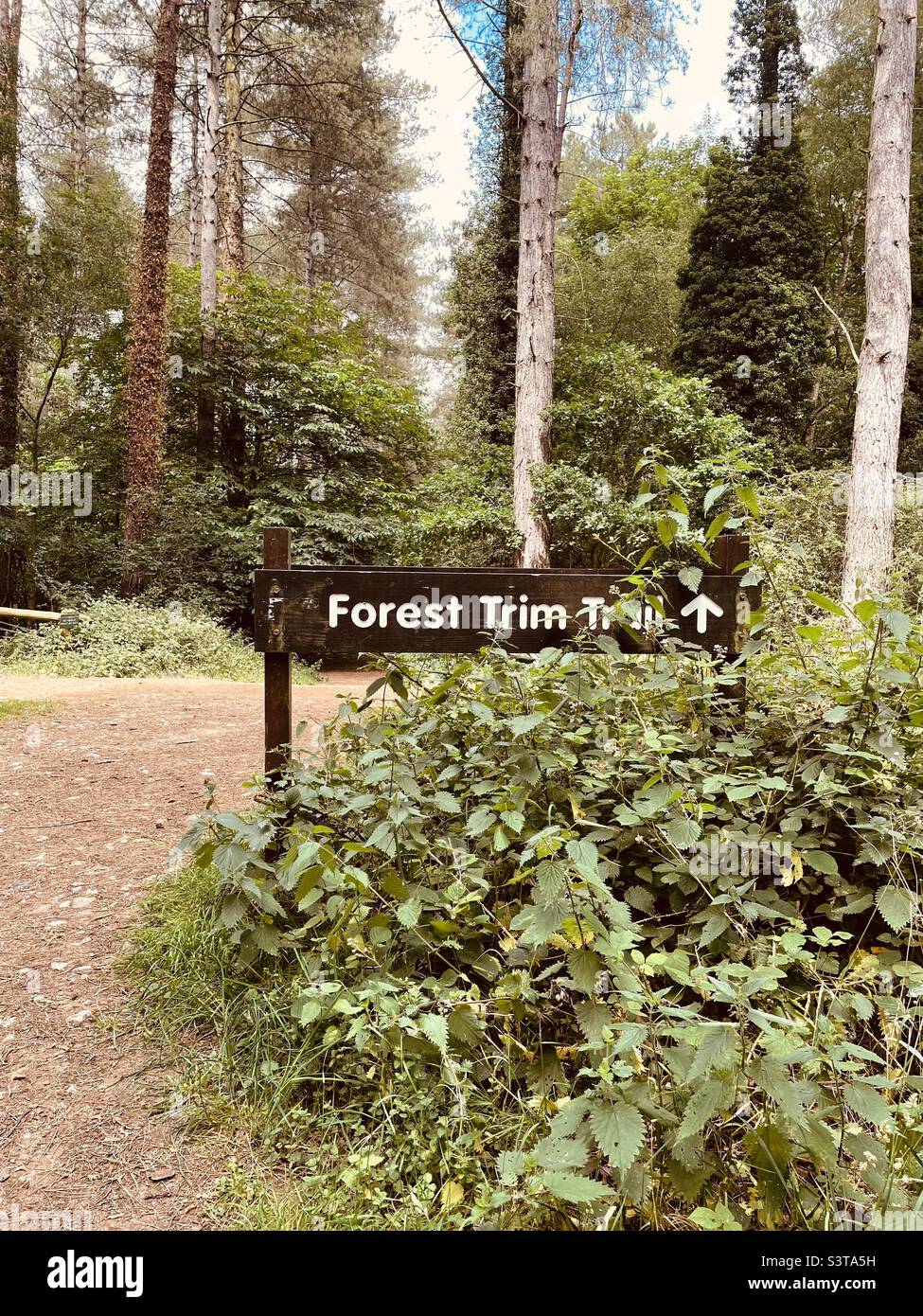 Trim trail hi-res stock photography and images - Alamy