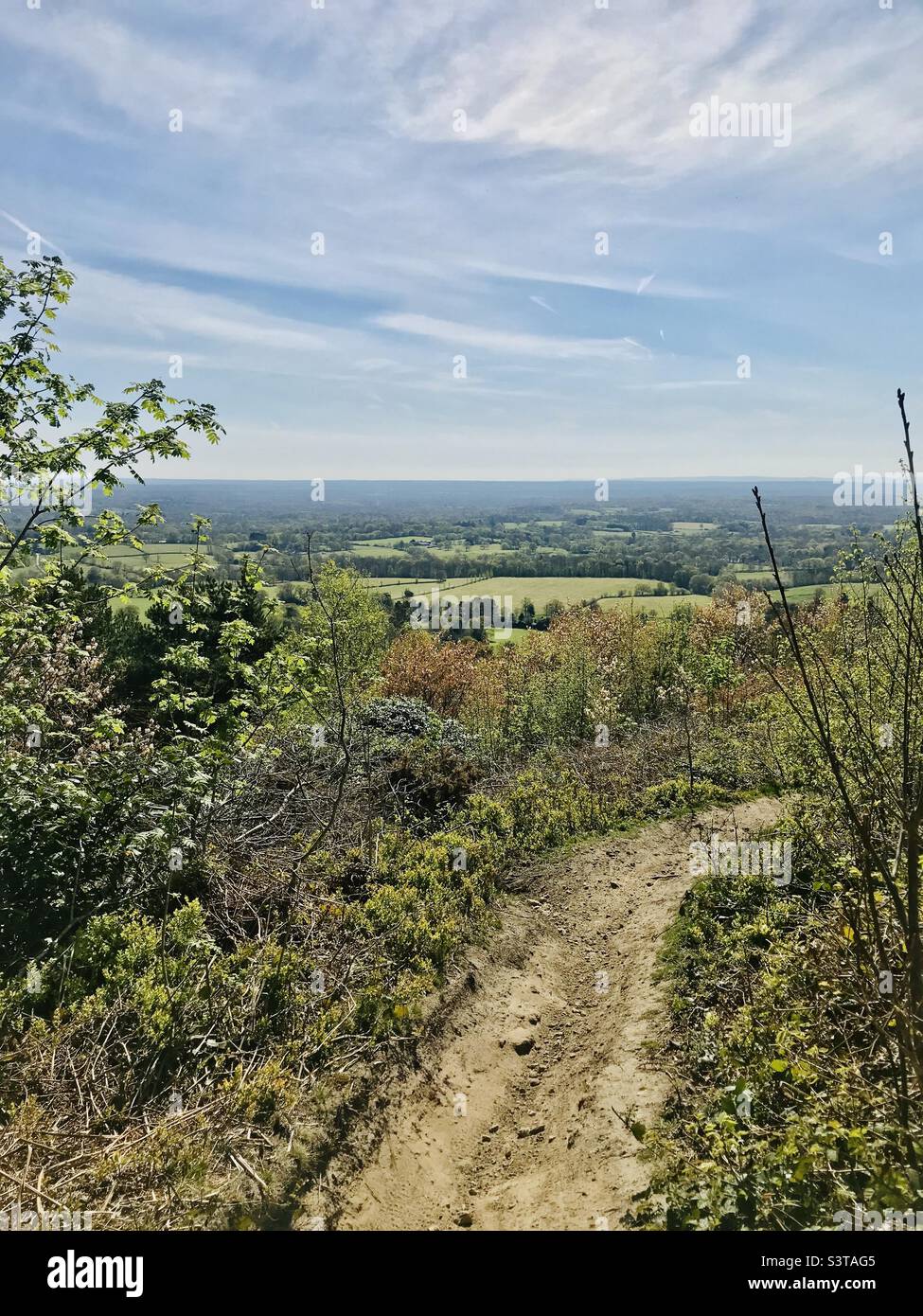 Surrey ewhurst hill hi-res stock photography and images - Alamy