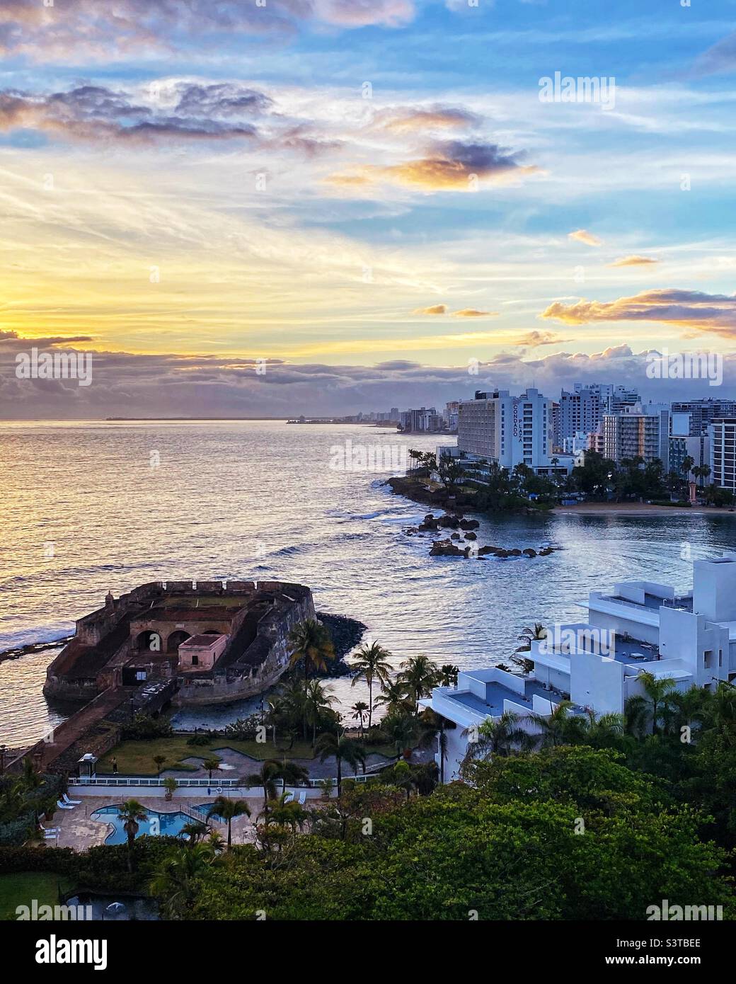 Aerial view puerto rico hi-res stock photography and images - Alamy
