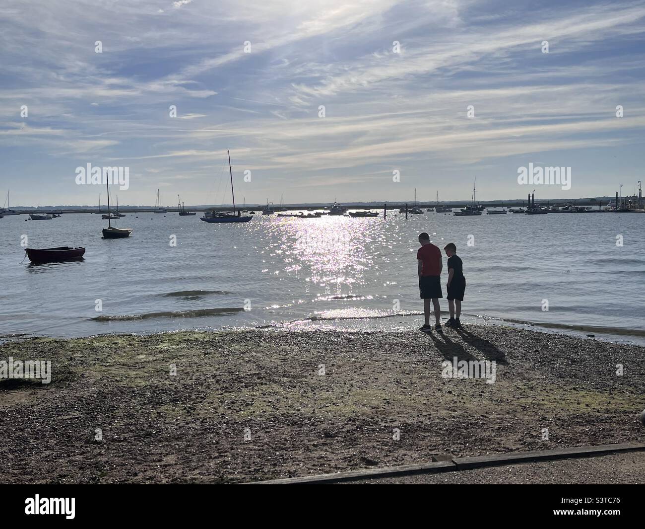 Mersea island boats hi-res stock photography and images - Alamy