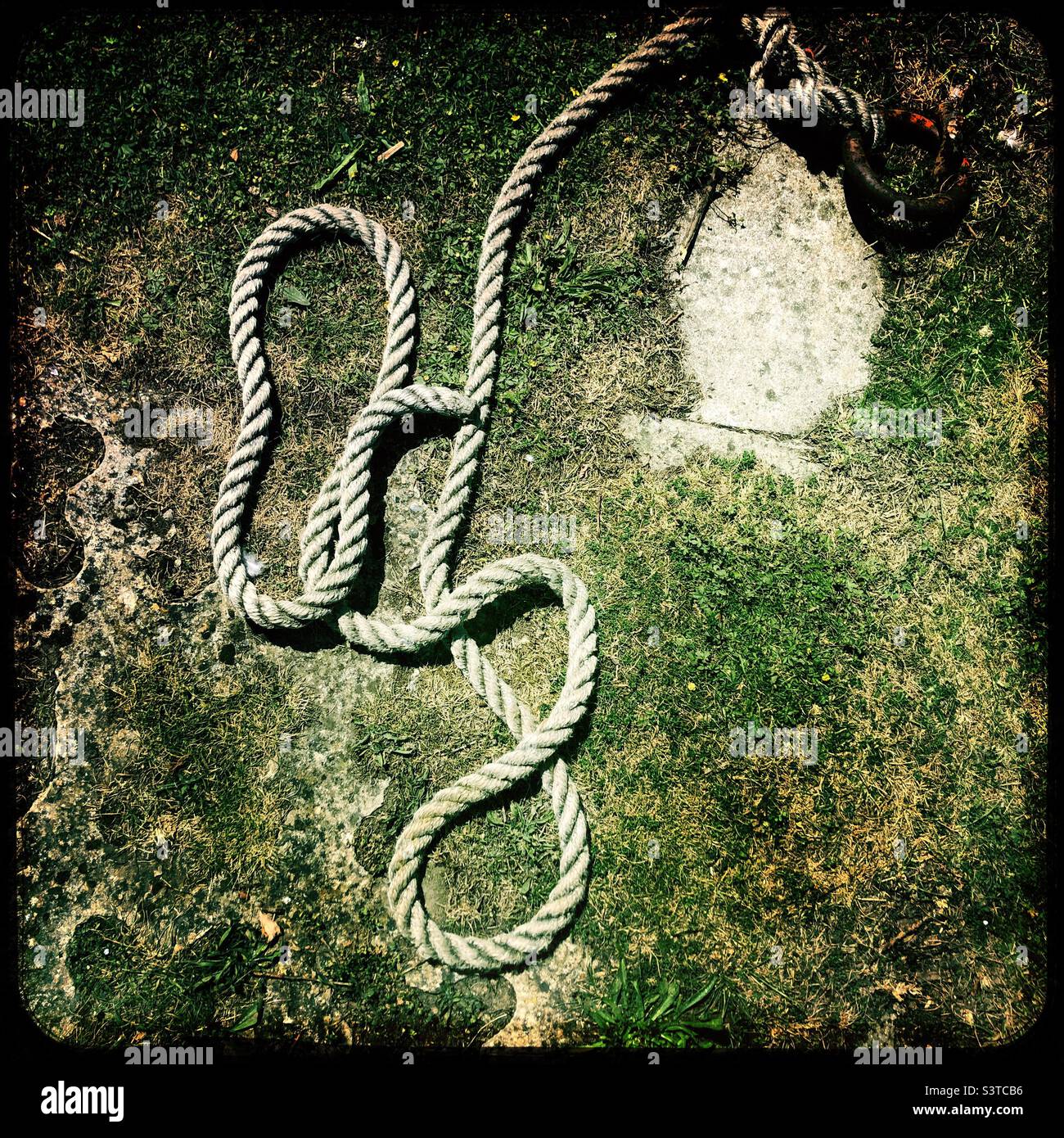 Sisal decking rope hi-res stock photography and images - Alamy