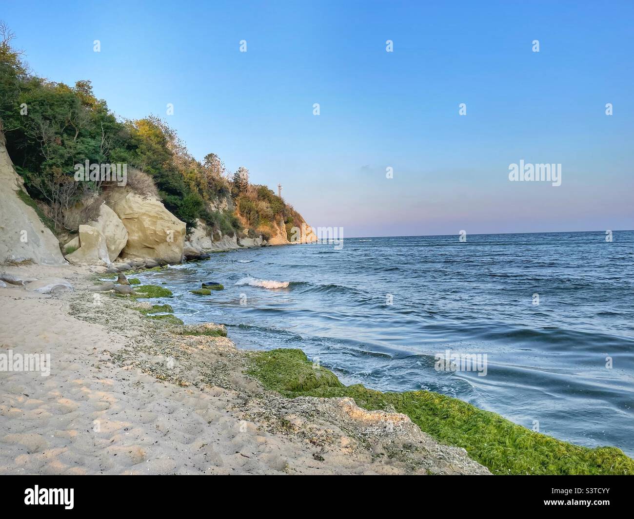 Byala beach Black Sea Bulgaria Stock Photo - Alamy