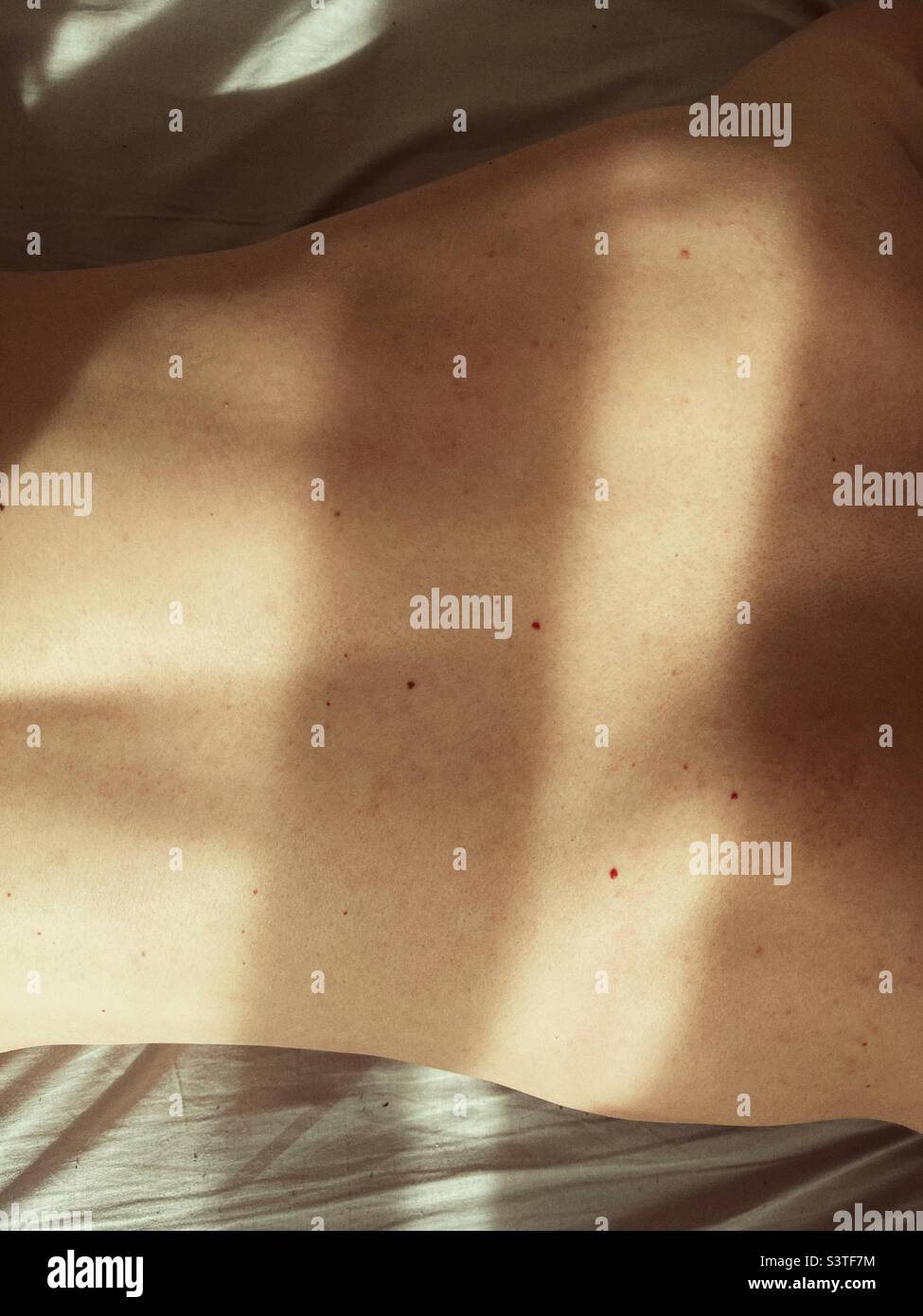 Shadows on the skin Stock Photo - Alamy
