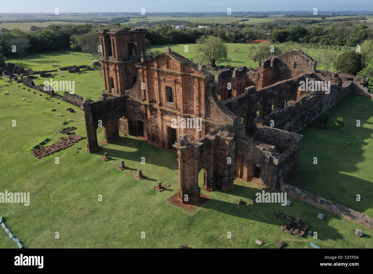 Jesuit temple in Brazil Stock Photo - Alamy
