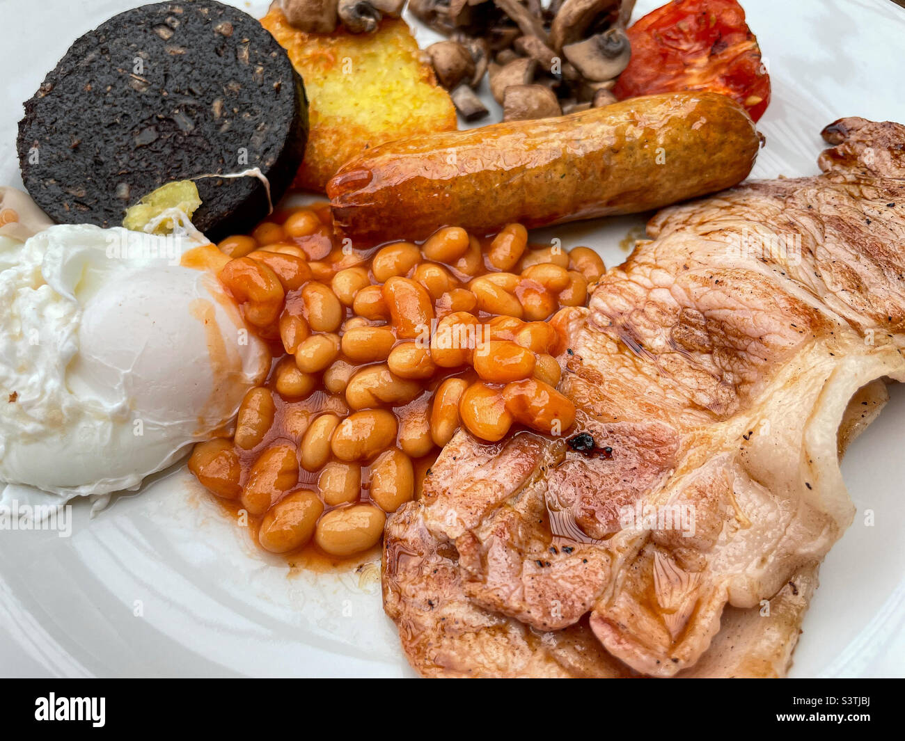 Full English fry up breakfast Stock Photo - Alamy Full English fry up breakfast Stock Photo - Alamy