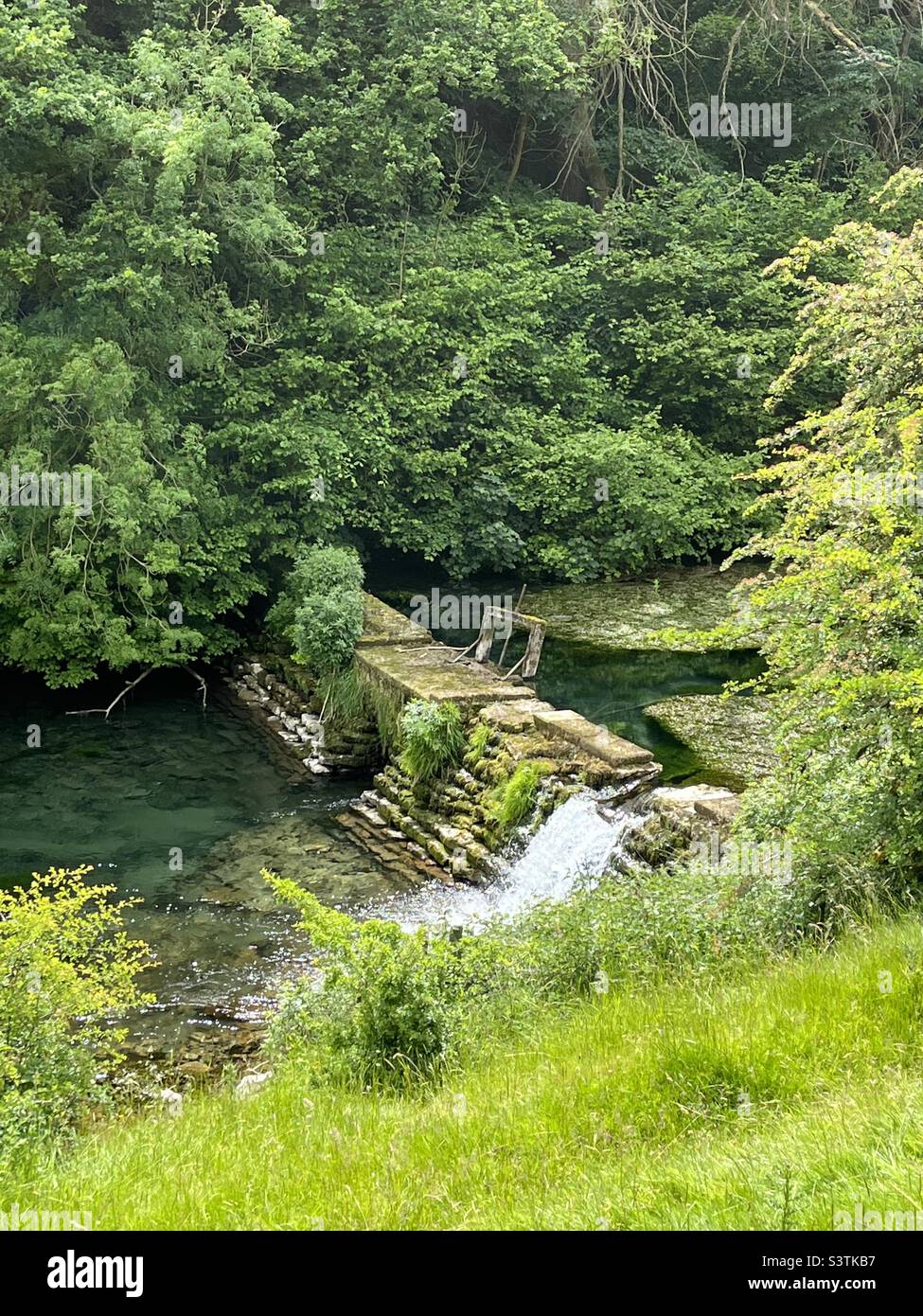 Lathkill dale weir hi-res stock photography and images - Alamy