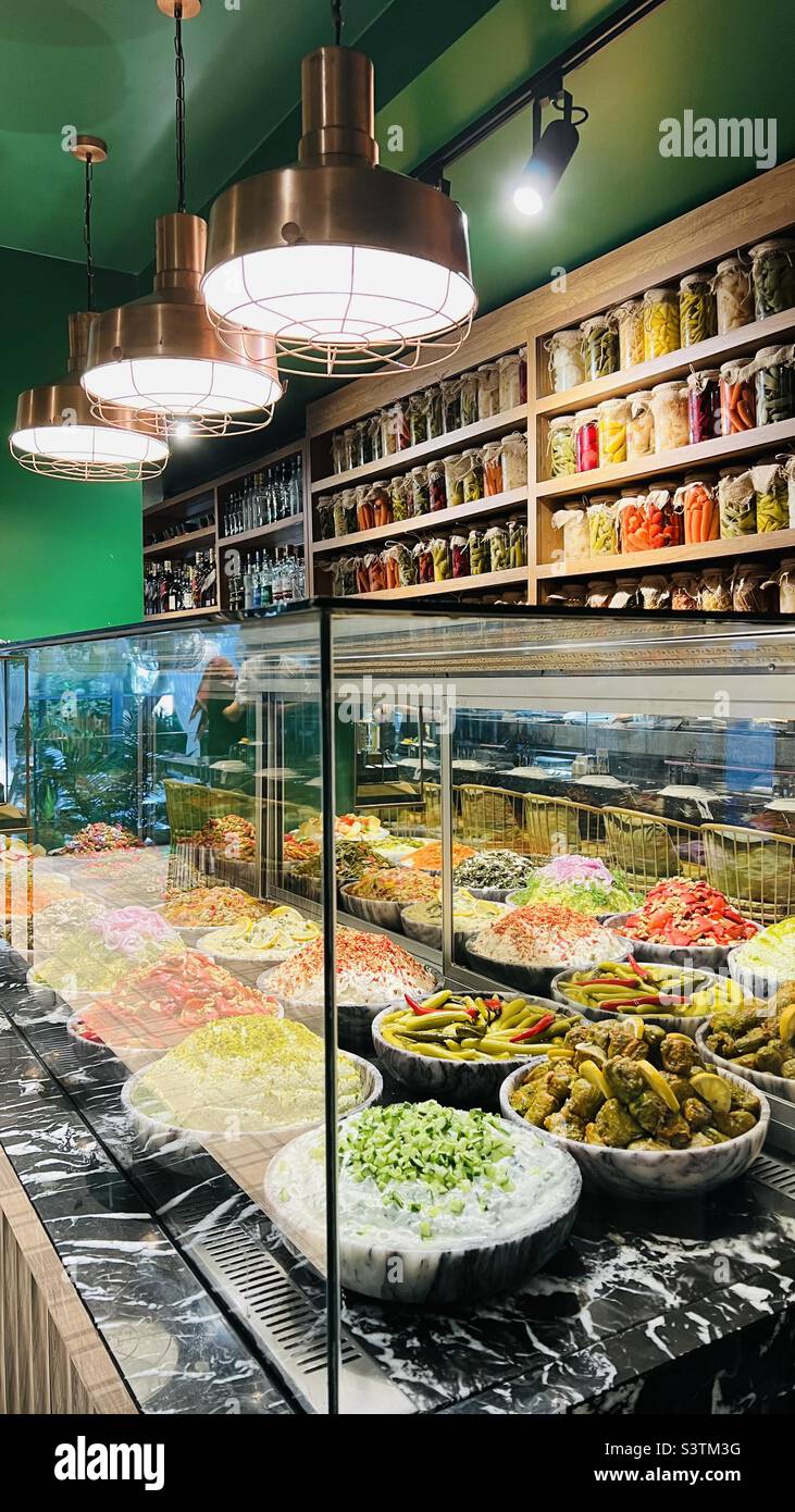 Turşu türleri.. Pickled types Stock Photo - Alamy