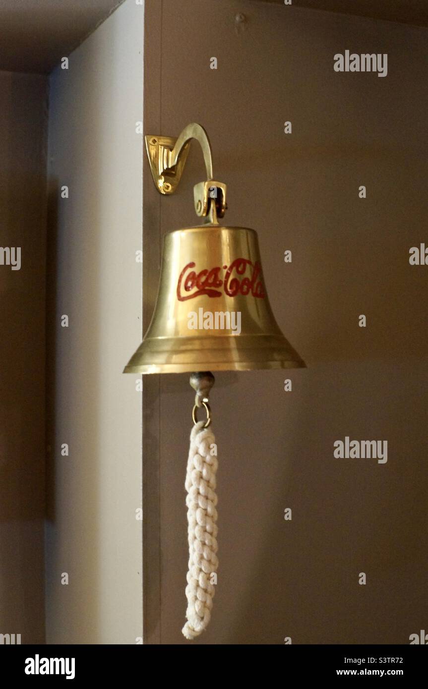 Coca-cola bar bell Stock Photo - Alamy