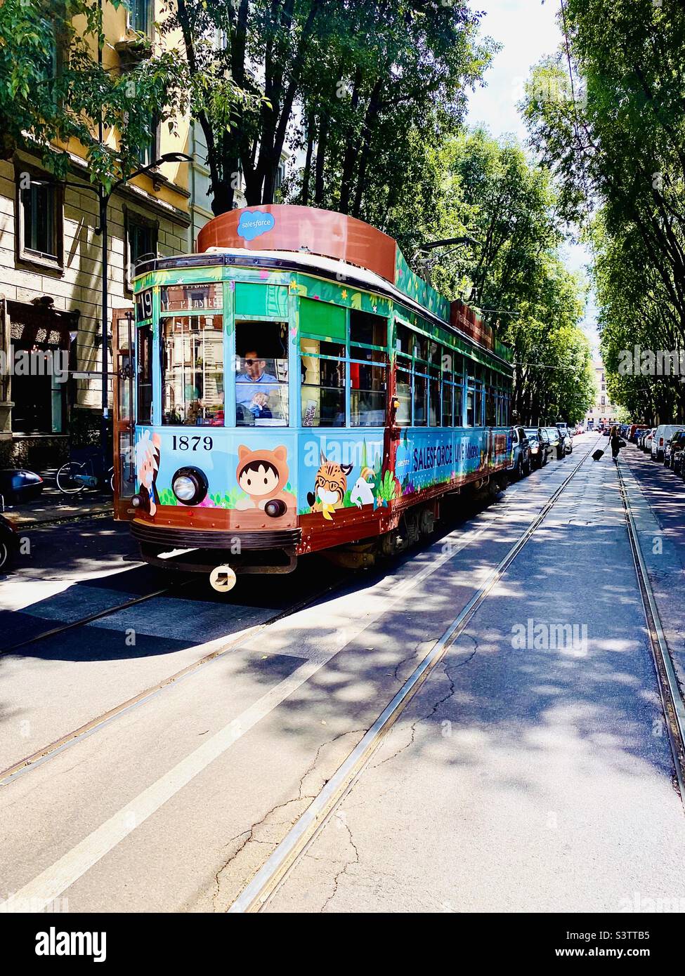 Colourful tram hi-res stock photography and images - Alamy