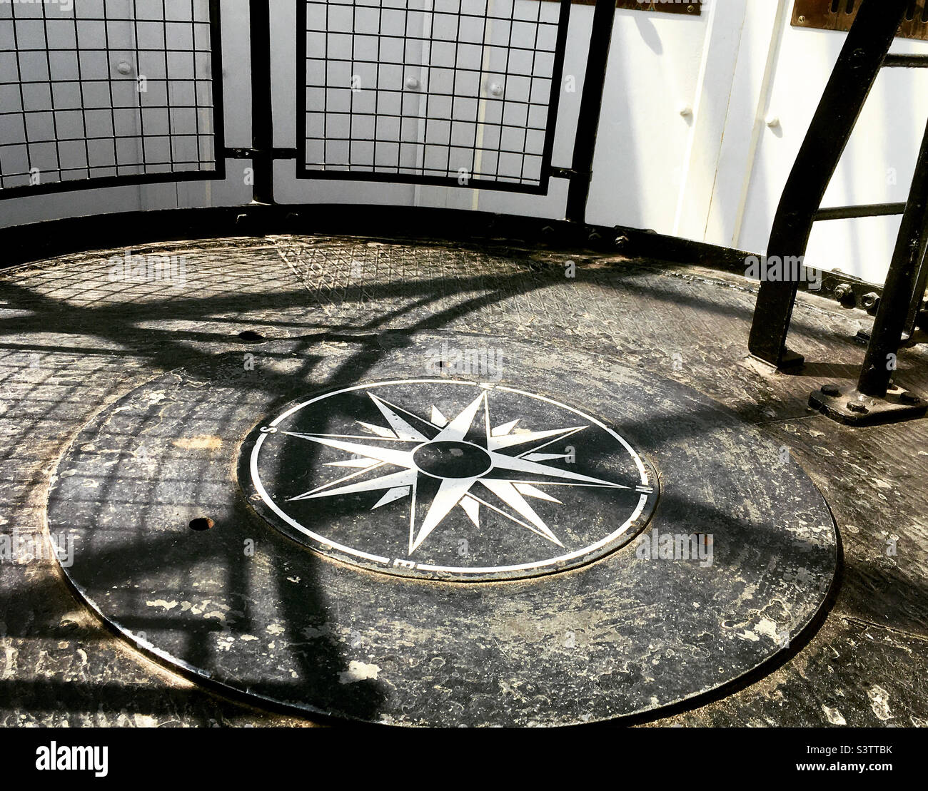 Metal floor of lighthouse hi-res stock photography and images - Alamy
