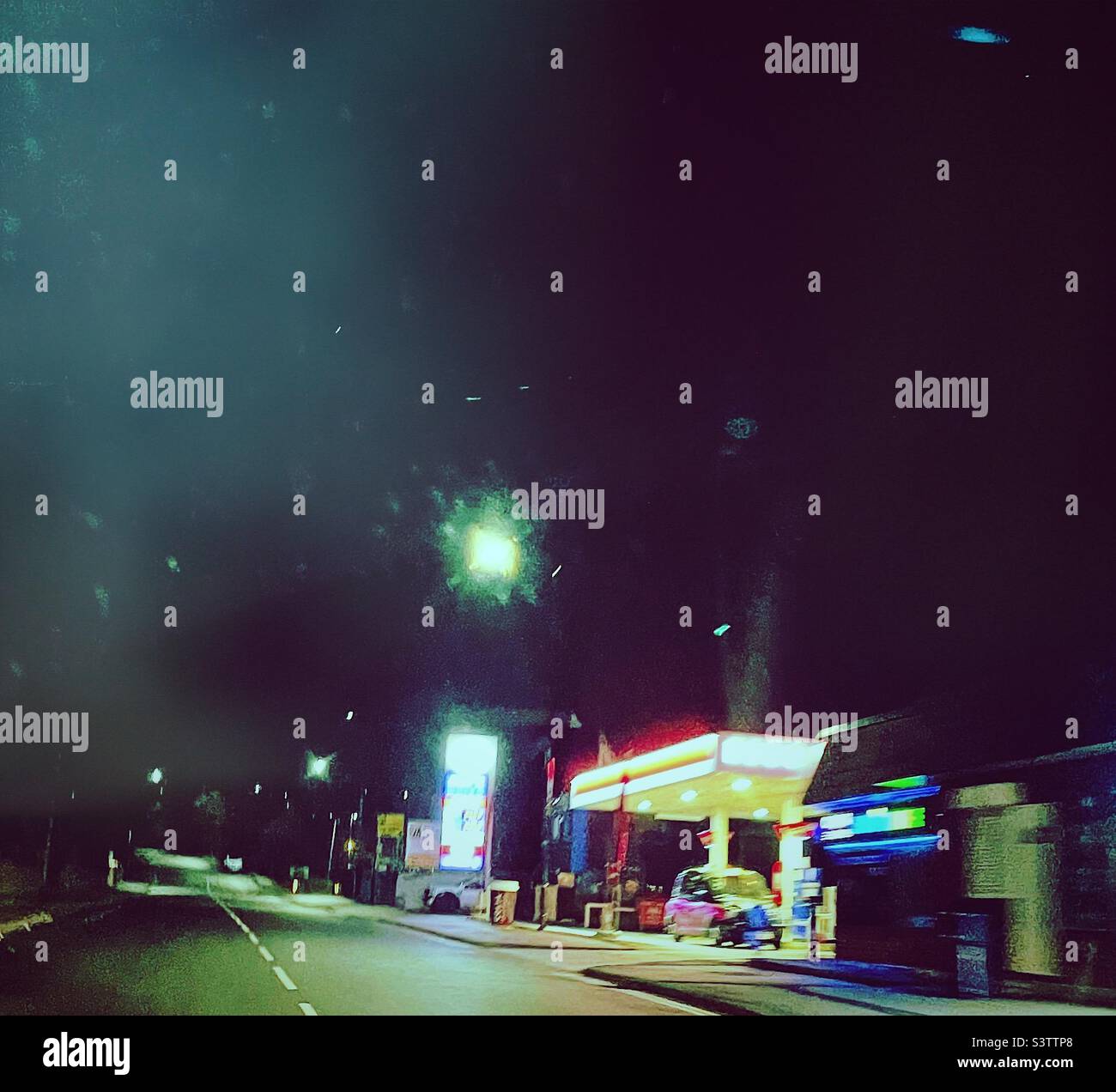 Night dark lights hi-res stock photography and images - Alamy