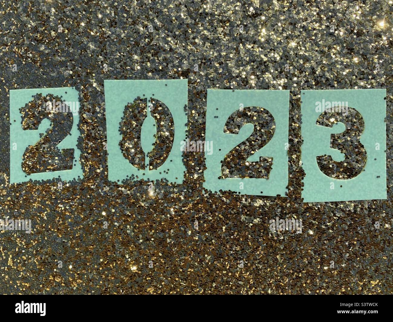 Numbers stencil hi-res stock photography and images - Alamy