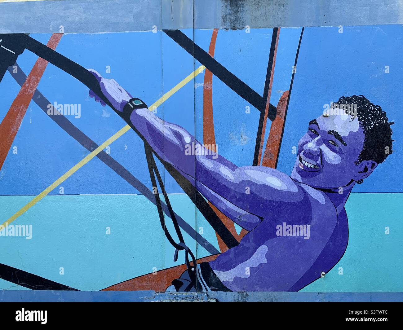Windsurfing art hi-res stock photography and images - Alamy