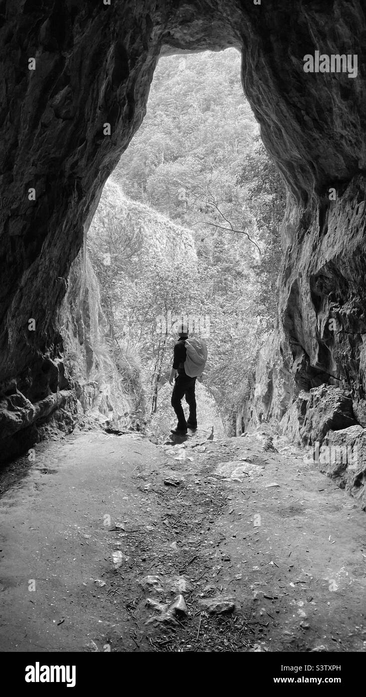 Exploring a cave hi-res stock photography and images - Alamy