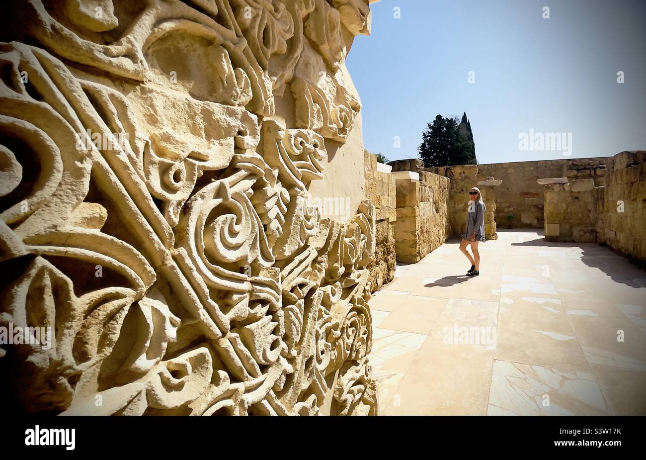 The 10th century Medina Azahara, Cordoba,Spain Stock Photo - Alamy
