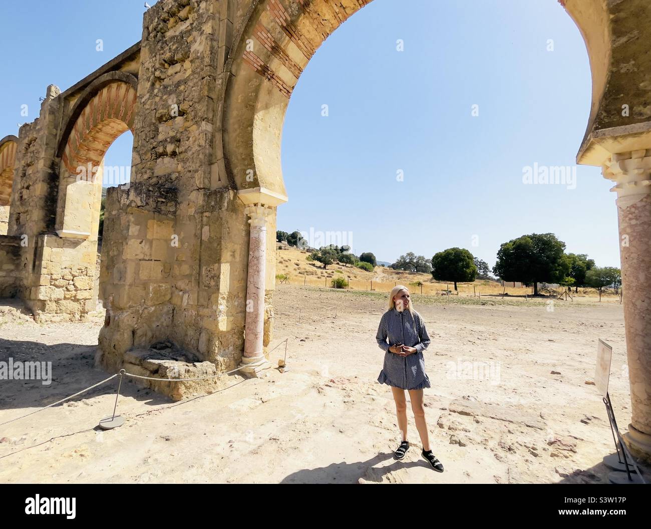 The 10th century Medina Azahara, Cordoba,Spain Stock Photo - Alamy
