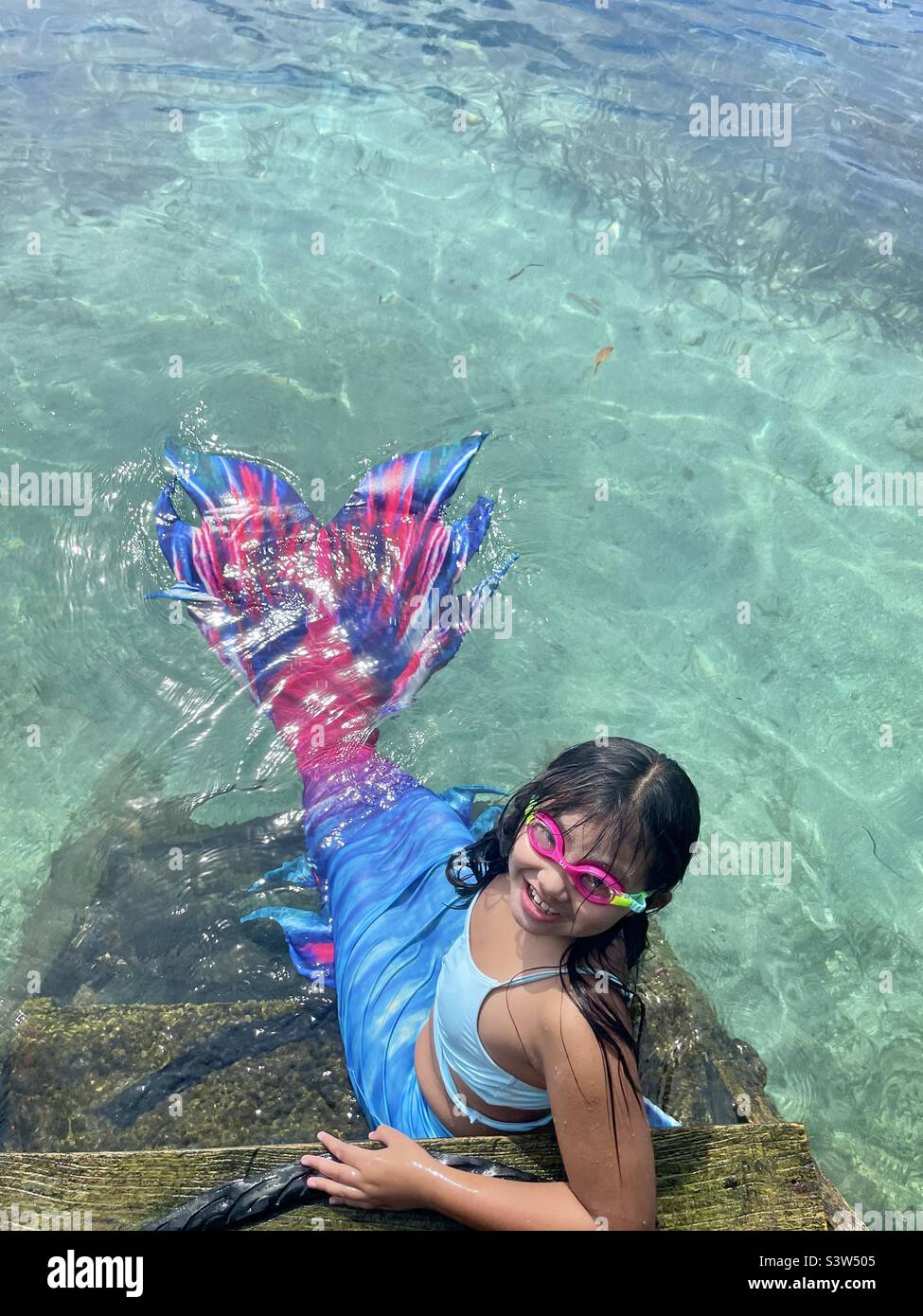 Mermaid costume hi-res stock photography and images - Alamy