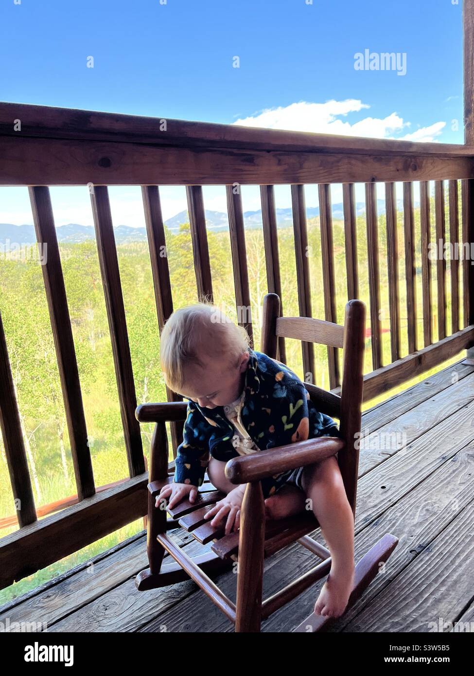 Baby rocking chair hi-res stock photography and images - Alamy