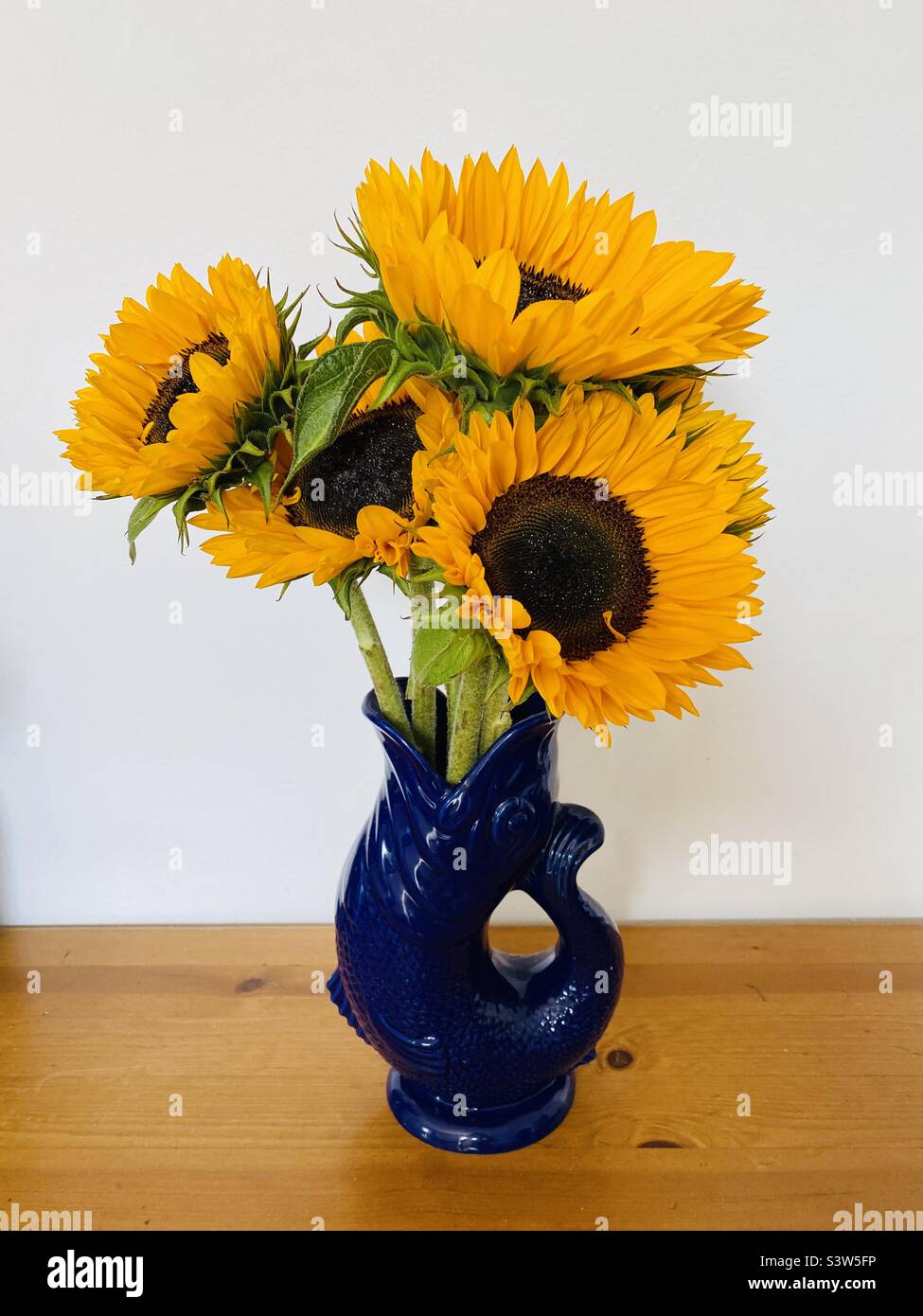 Blue fish vase hi-res stock photography and images - Alamy