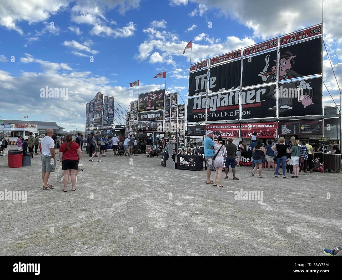Rib fest in Canada Stock Photo - Alamy