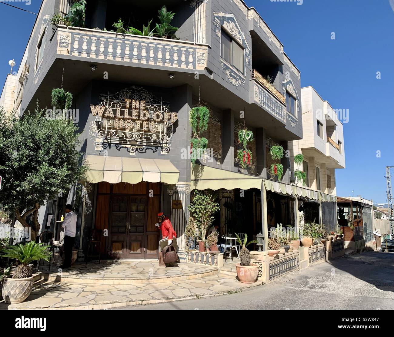 Walled off hotel hi-res stock photography and images - Alamy
